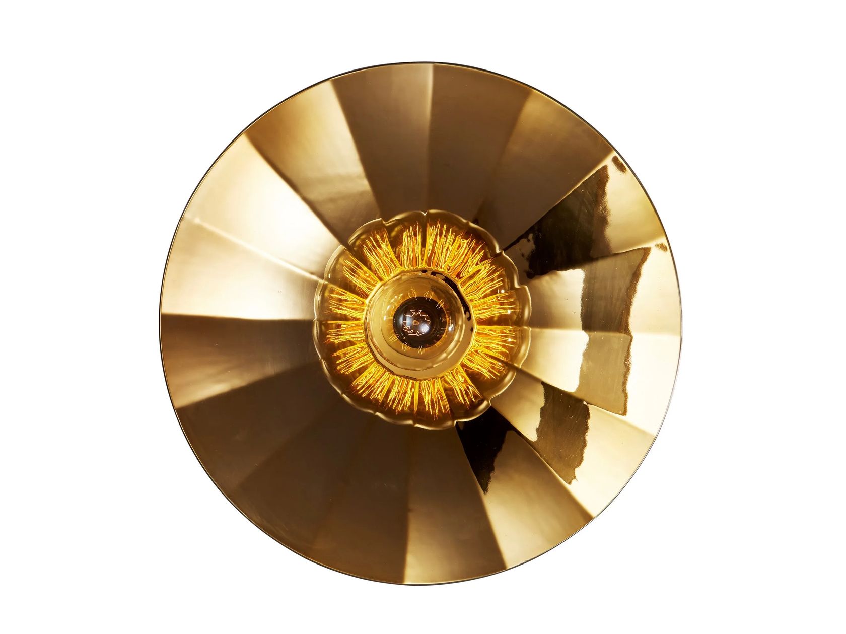 ZENITH / FRACTALE Handmade Thermoformed glass wall light By RADAR ...