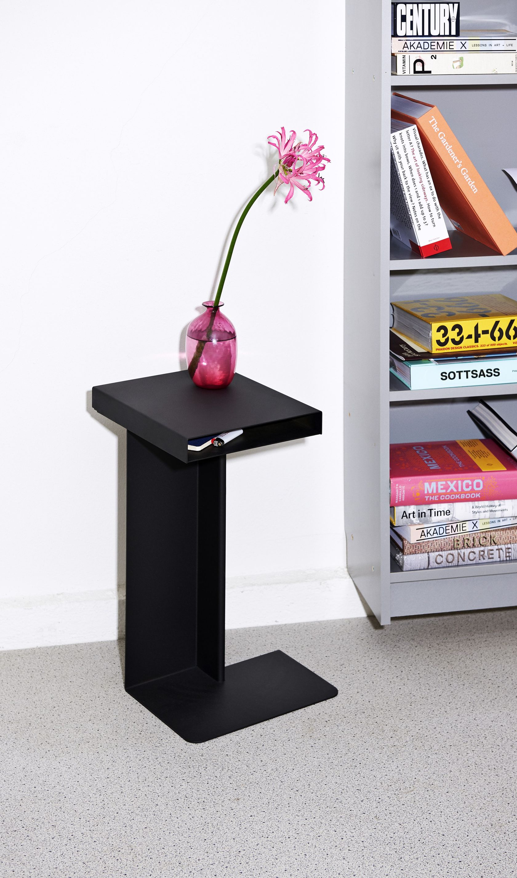 Metal side table RADAR By NOMESS COPENHAGEN