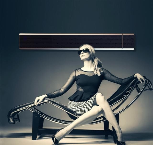 Heat diffuser for exterior / Heat diffuser for interiors RADIANT By ...