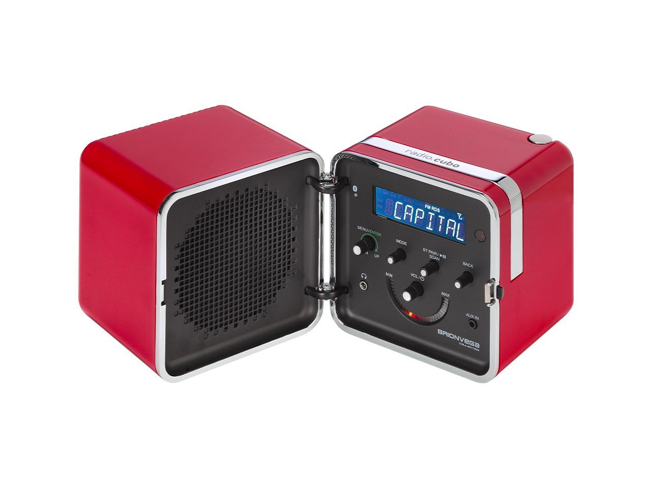 RADIO.CUBO 50° Radio with alarm clock By Brionvega | design Richard ...