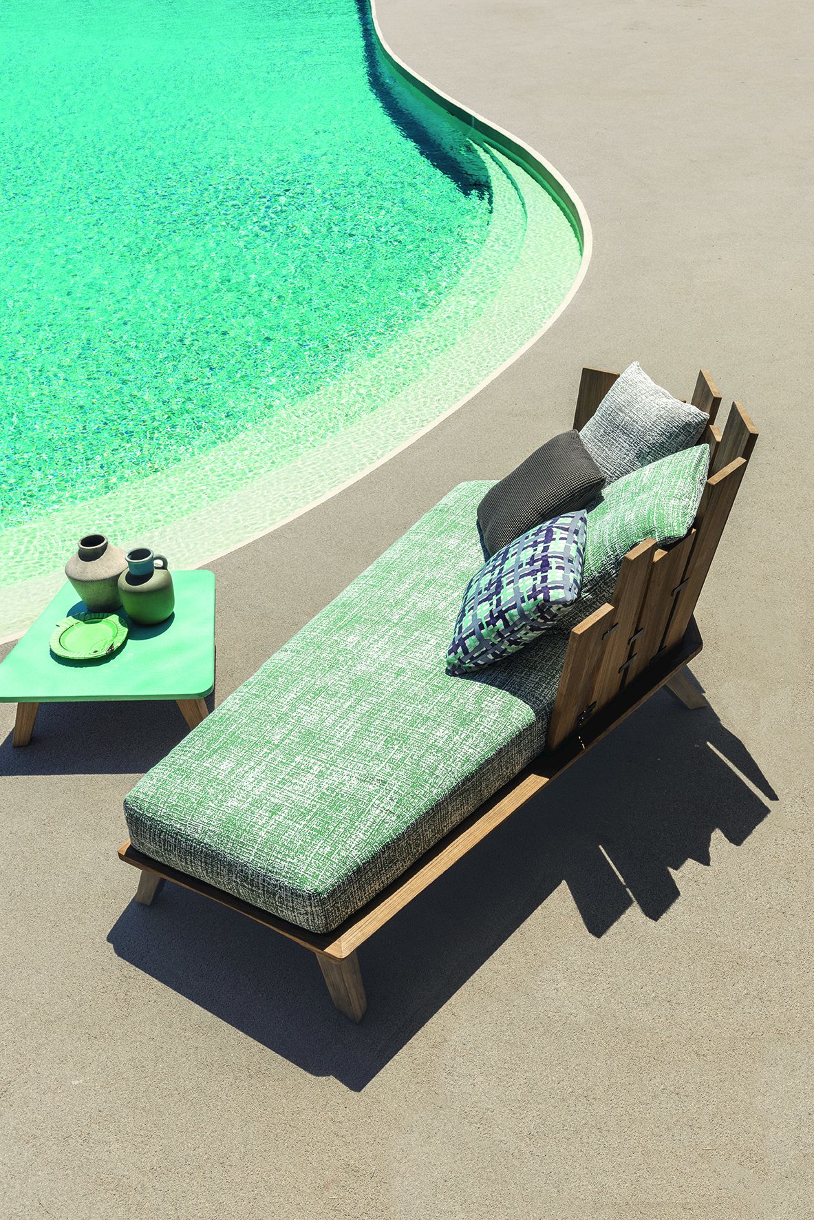 Daybed in teak RAFAEL | Daybed Collezione Rafael By Ethimo design Paola ...