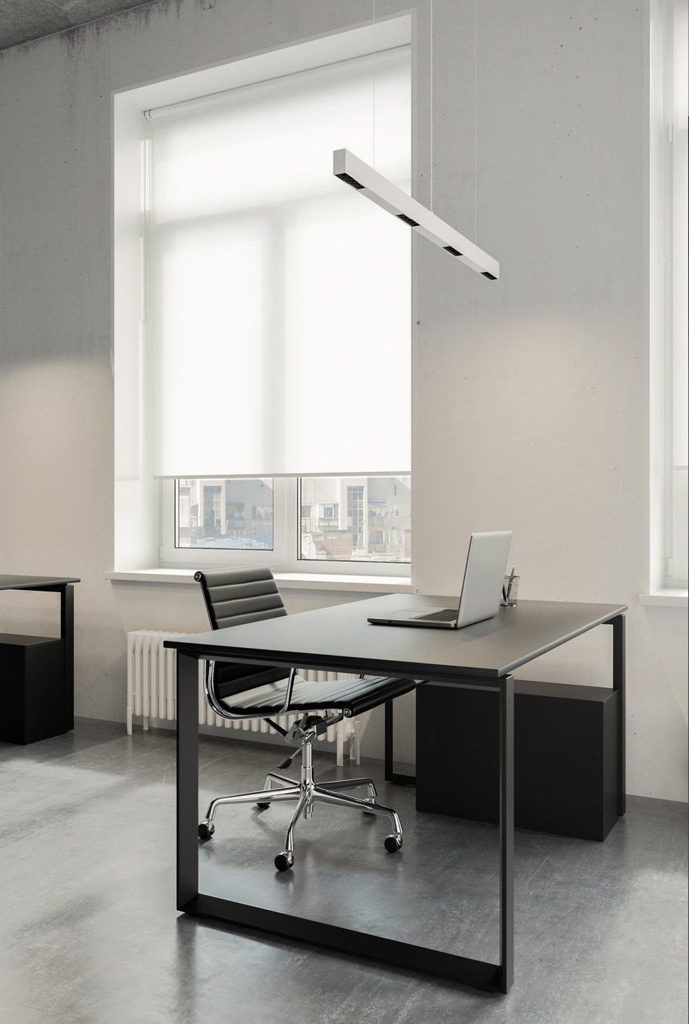 LED direct light pendant lamp RAFTER By AQForm