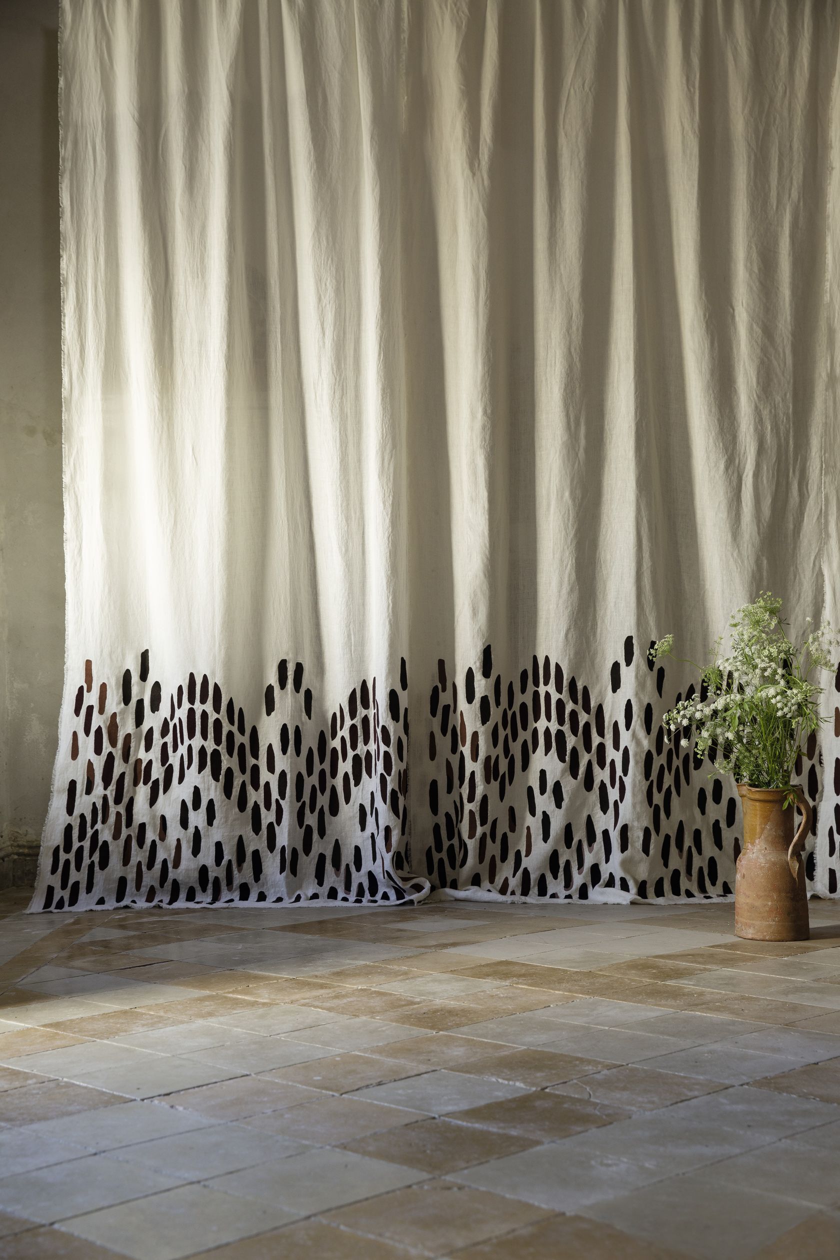 Linen curtain RAINBOW By Élitis