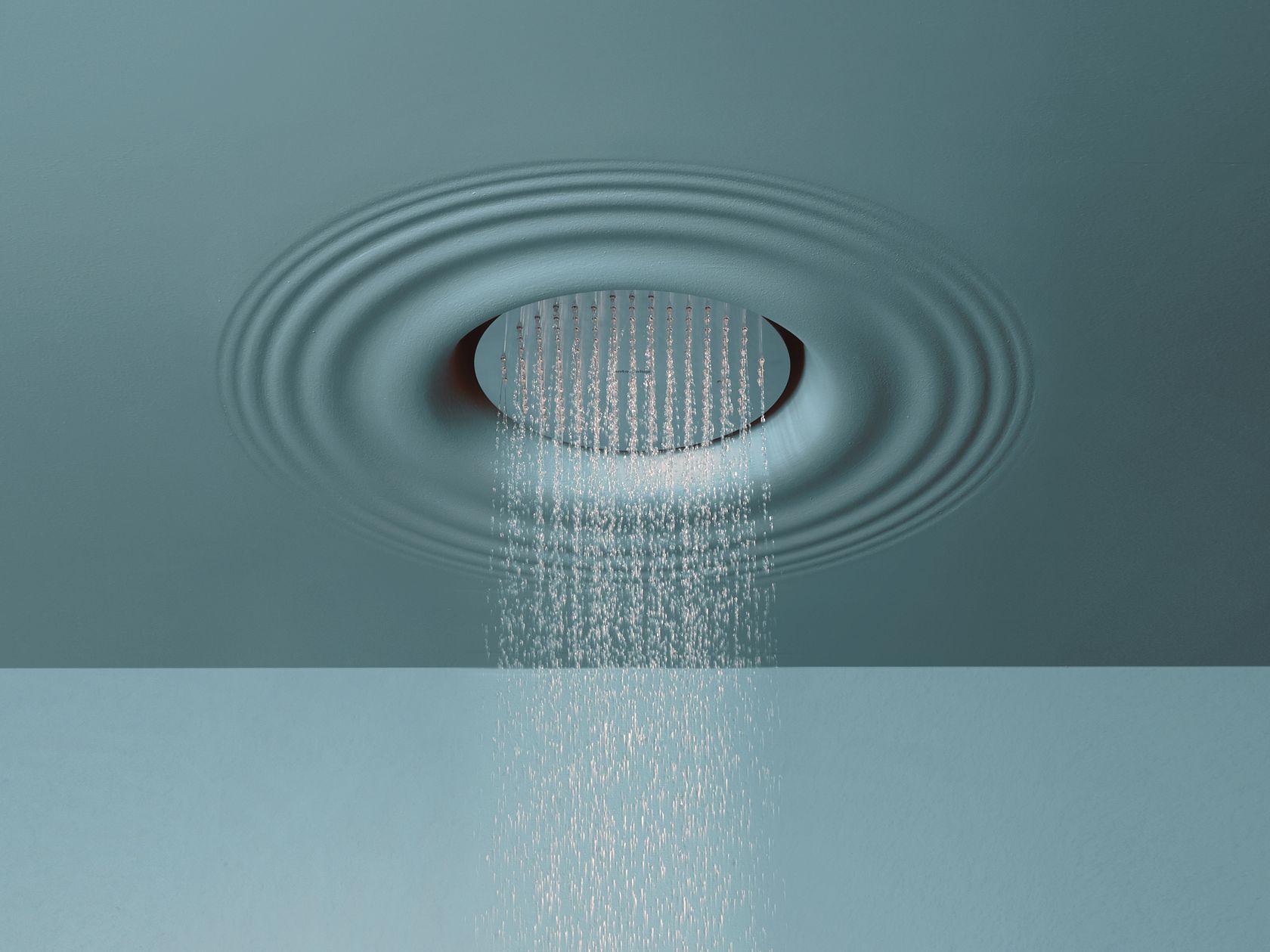 Ceiling mounted built-in overhead shower RAINDROP By Antonio Lupi ...