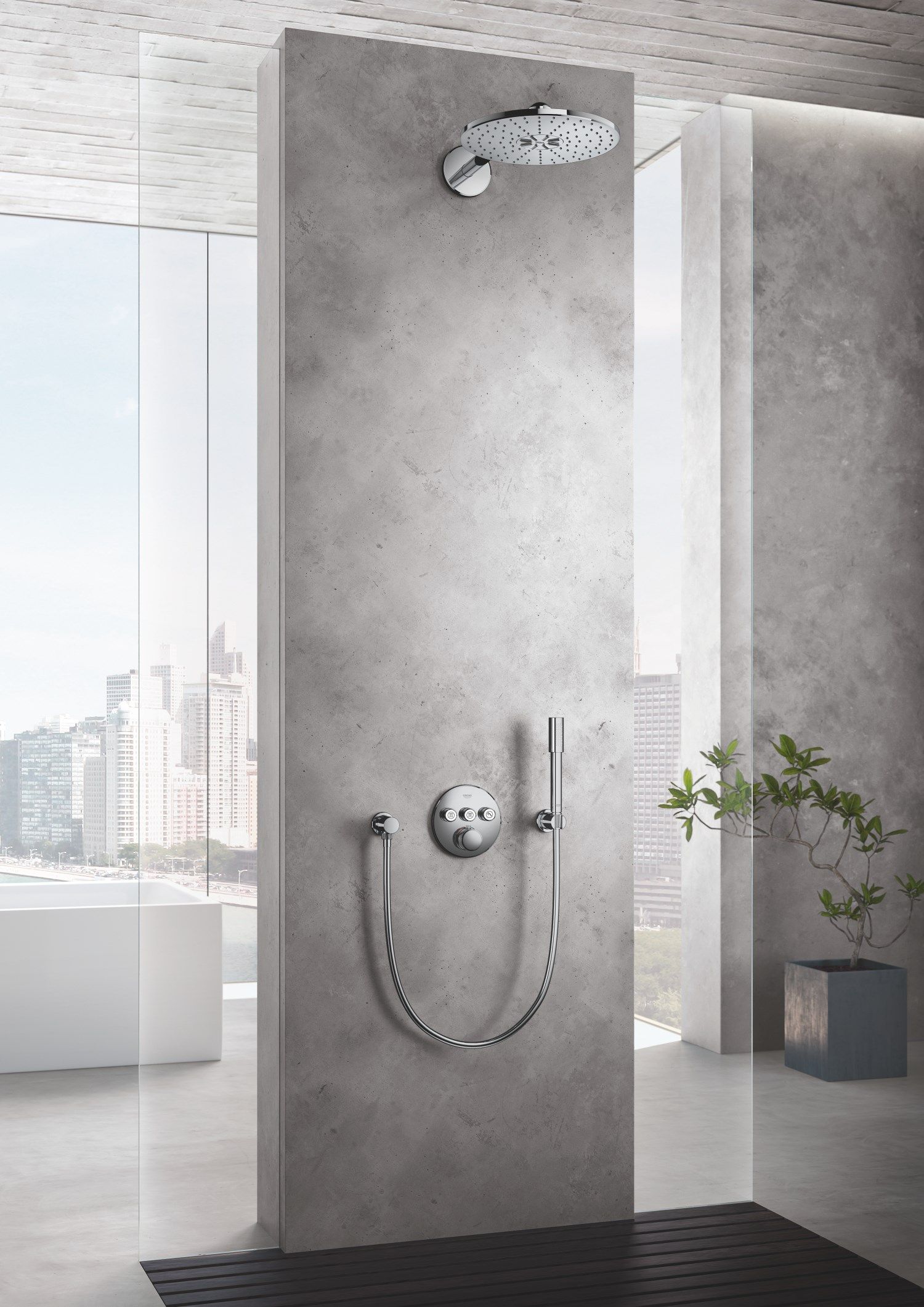 RAINSHOWER SMARTACTIVE 26475000 | Overhead shower Rainshower ...
