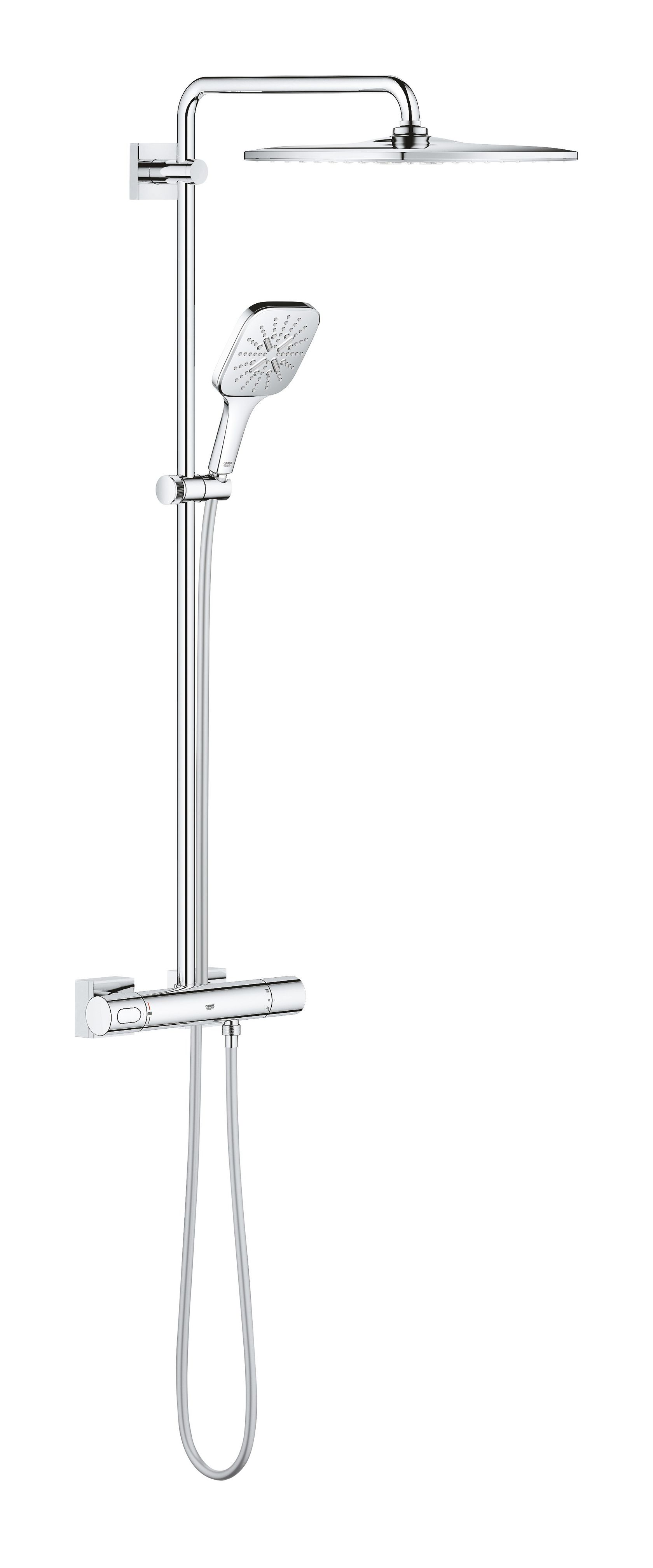 RAINSHOWER SMARTACTIVE | Shower panel with overhead shower By Grohe