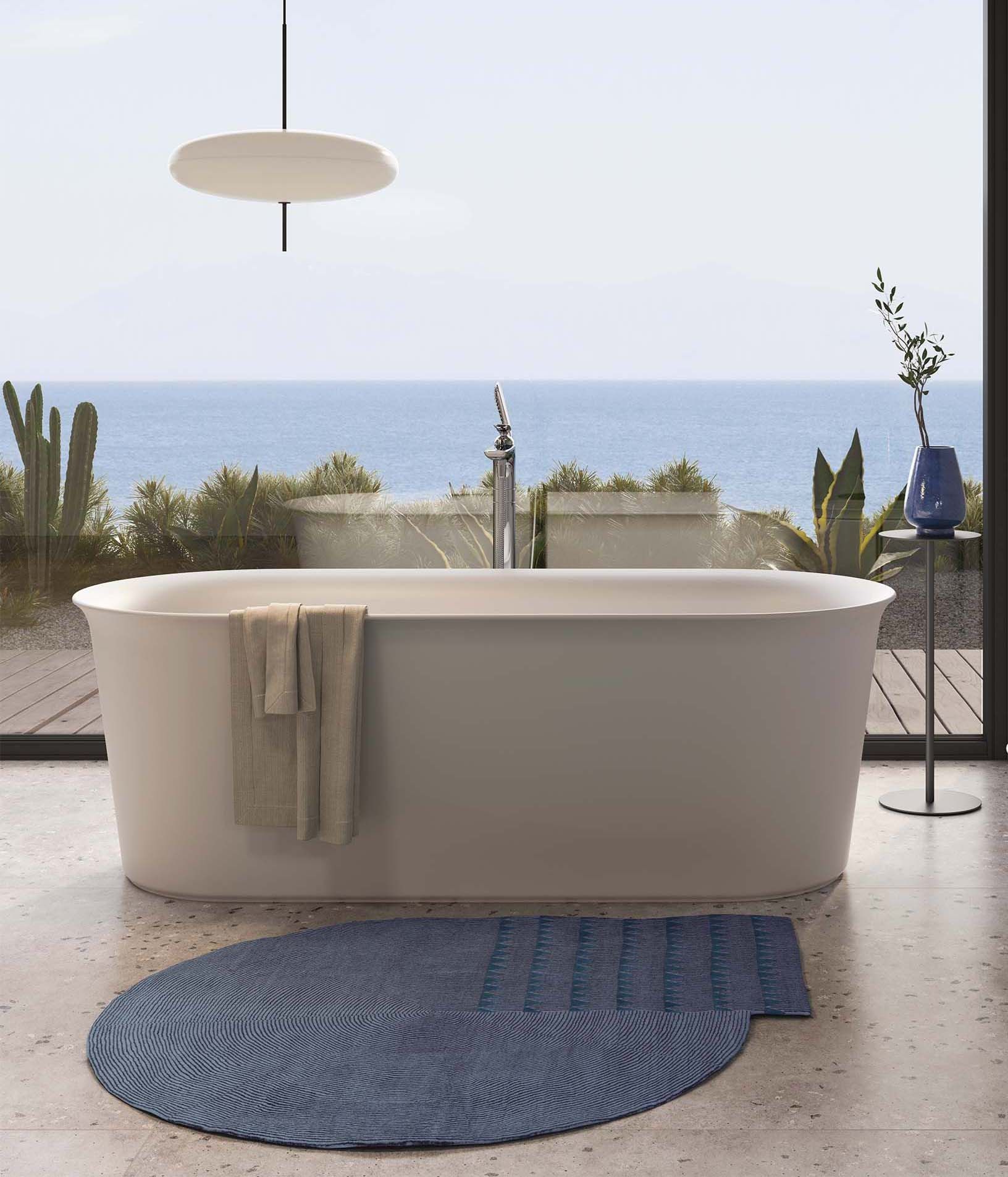 RAK-VALET Freestanding oval bathtub By RAK Ceramics | design Patrick ...
