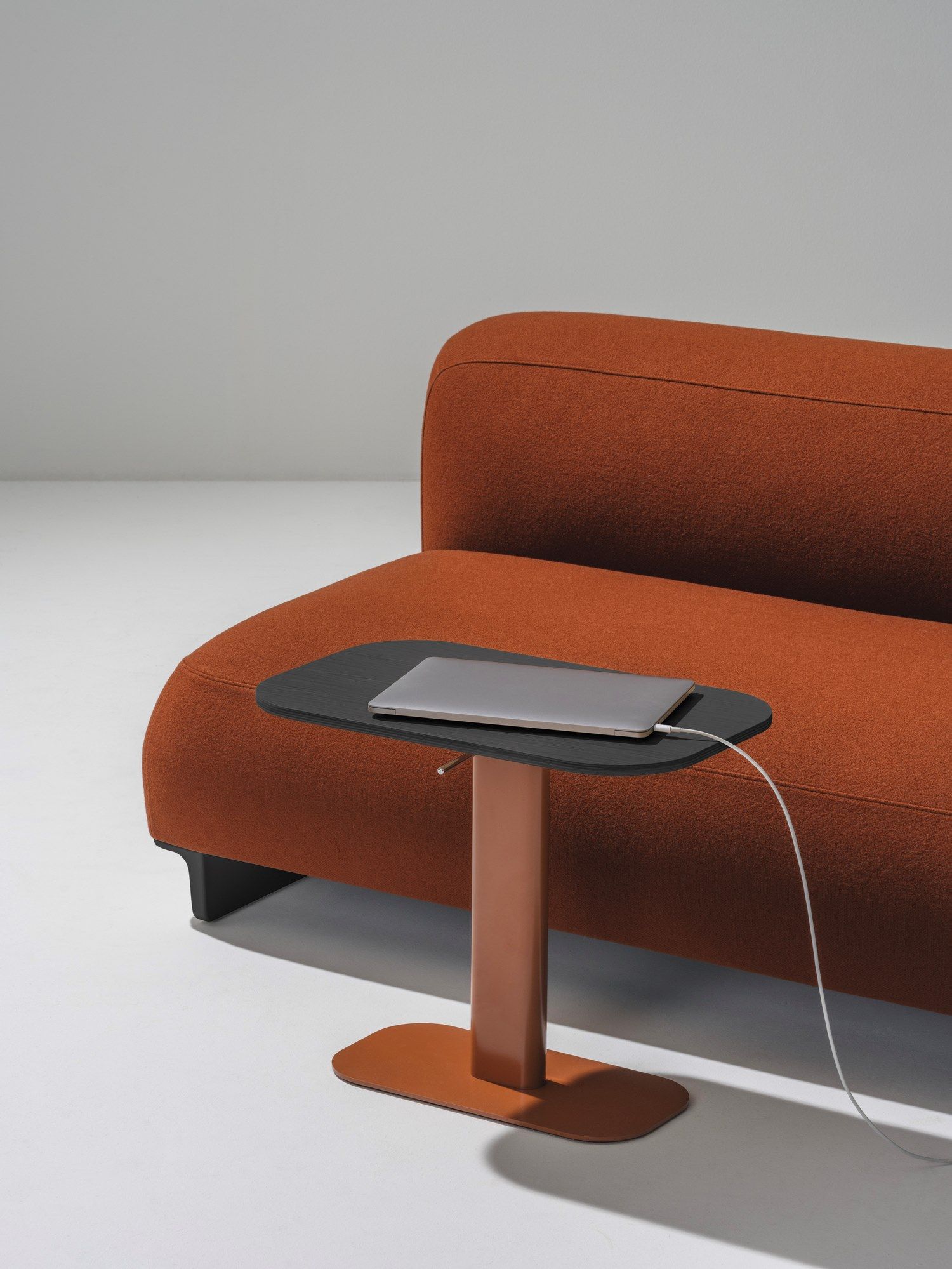 RALIK Height-adjustable rectangular multi-layer wood coffee table By ...