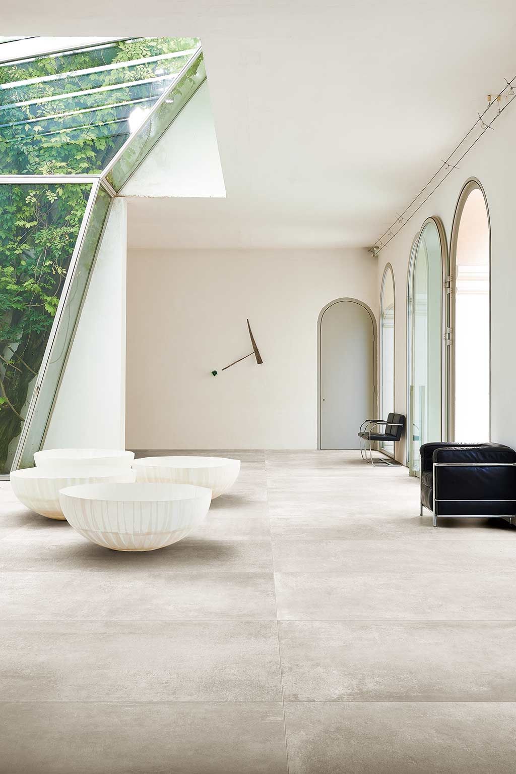 Porcelain stoneware wall/floor tiles with concrete effect RAWTECH By ...