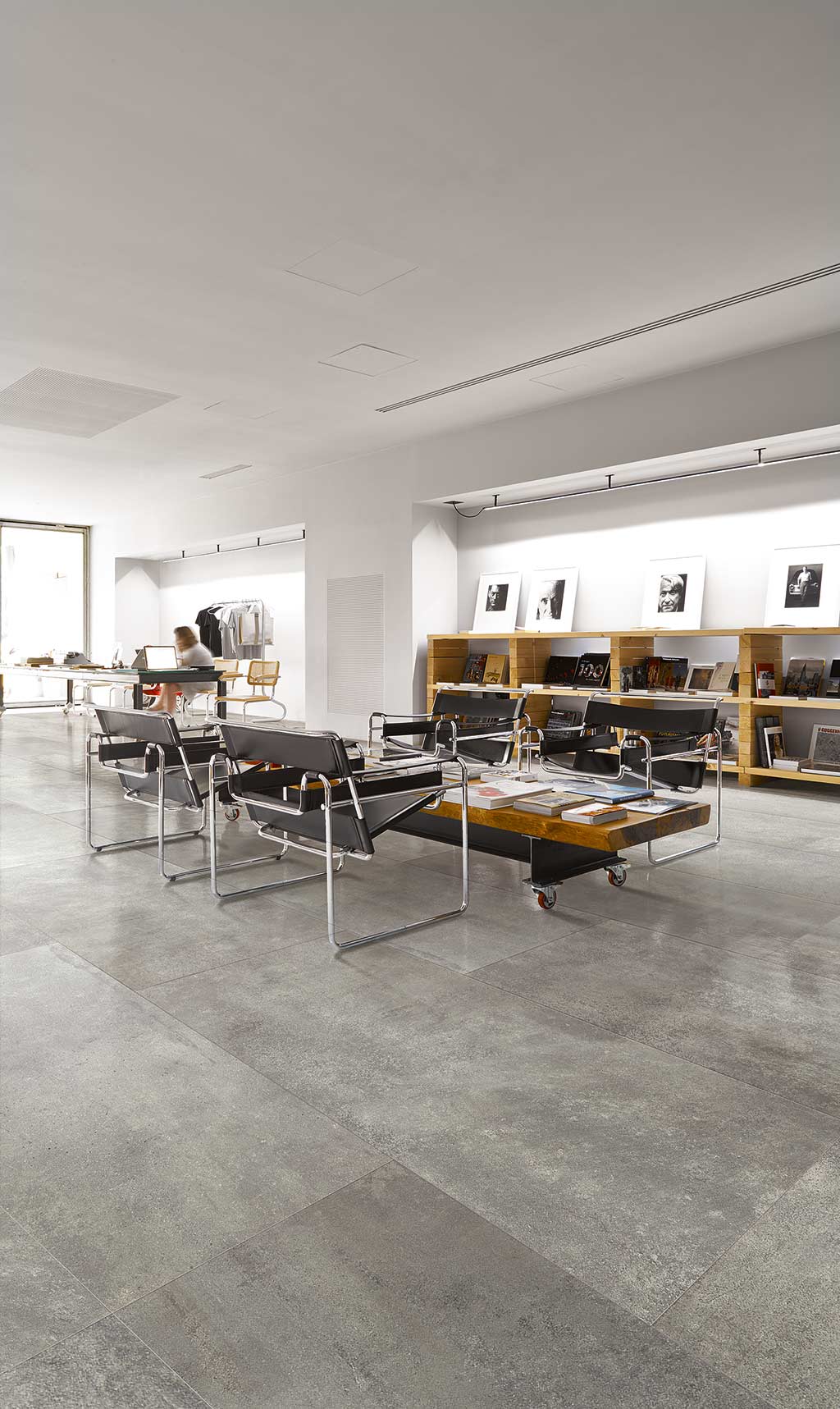 Porcelain stoneware wall/floor tiles with concrete effect RAWTECH By Floor Gres