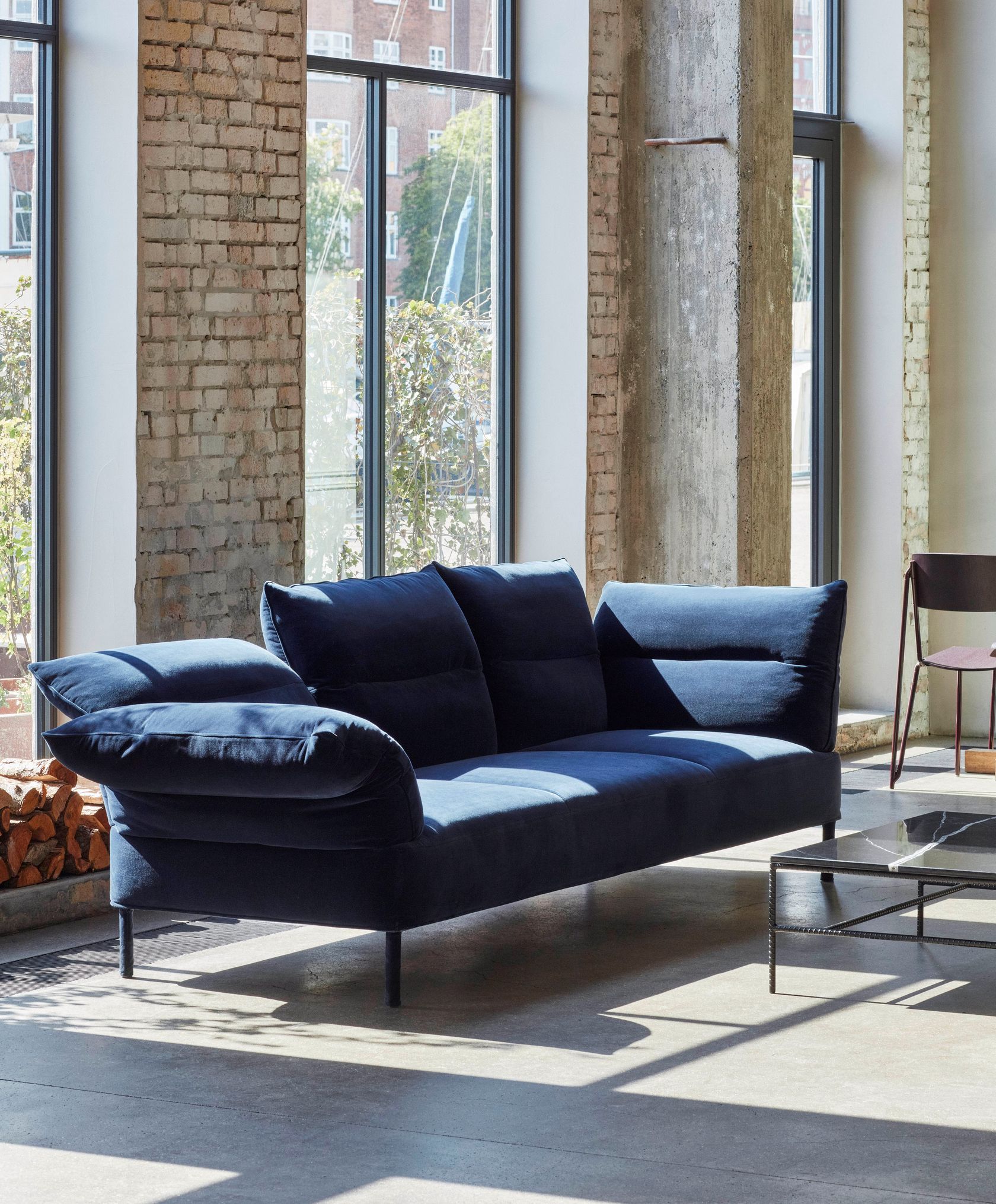 REBAR Rectangular marble coffee table By Hay | design Sylvain Willenz