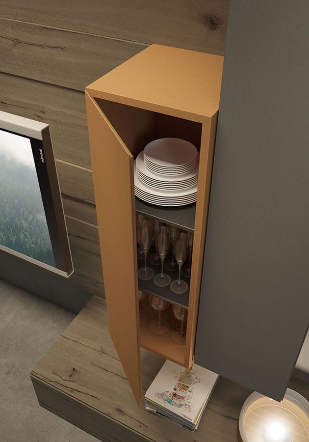 Storage wall REBEL R_04 By Fimar