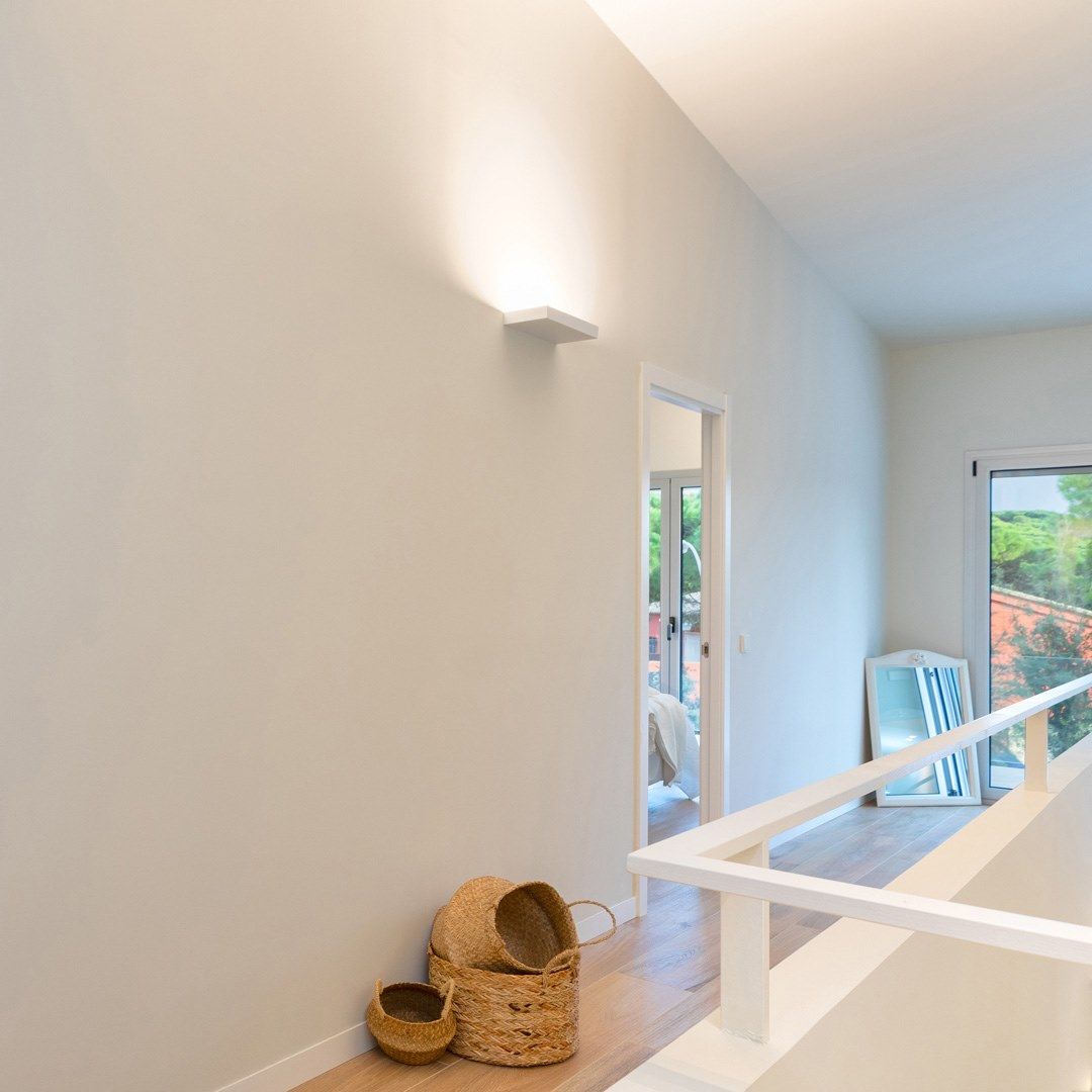 LED indirect light aluminium wall light REC Rec Collection By ...