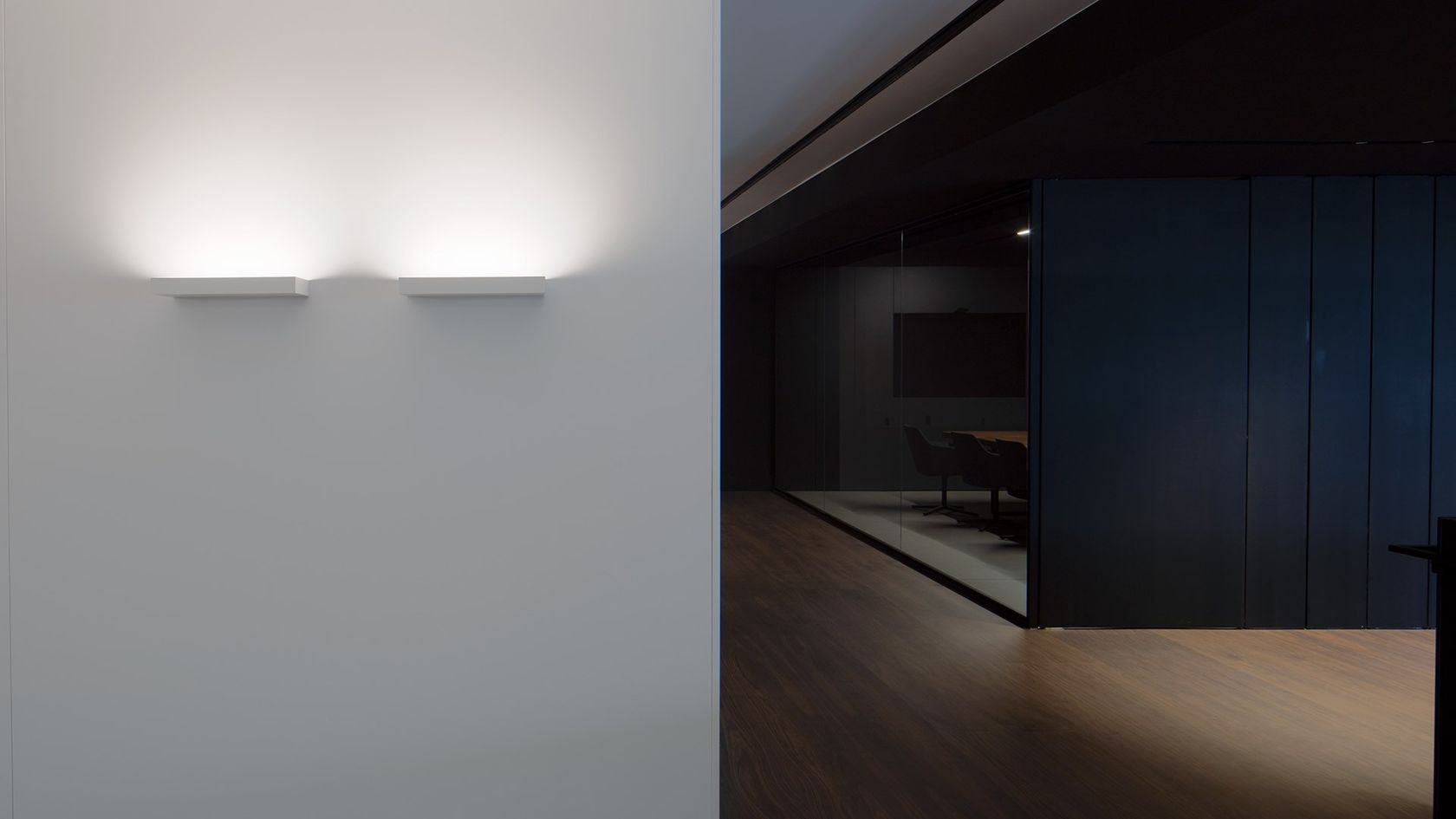 LED indirect light aluminium wall light REC Rec Collection By ...