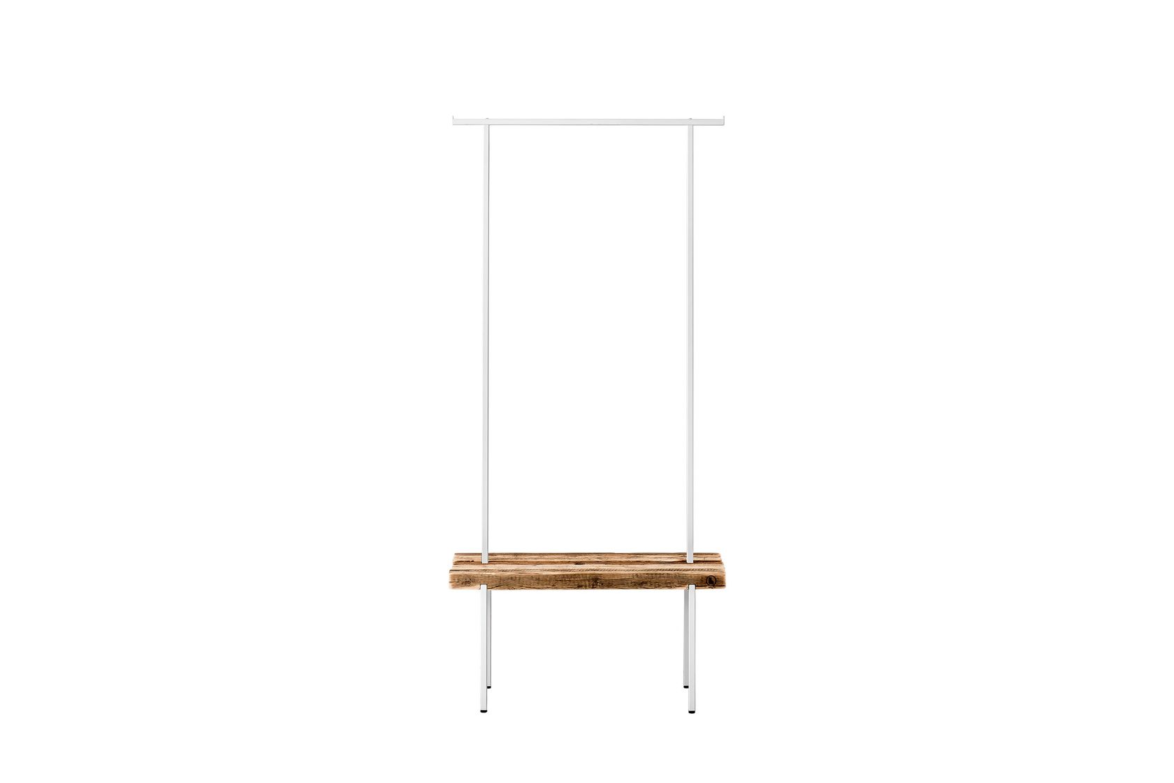 RECLAIMED WOOD COAT RACK #01 玄关柜 By Weld & co