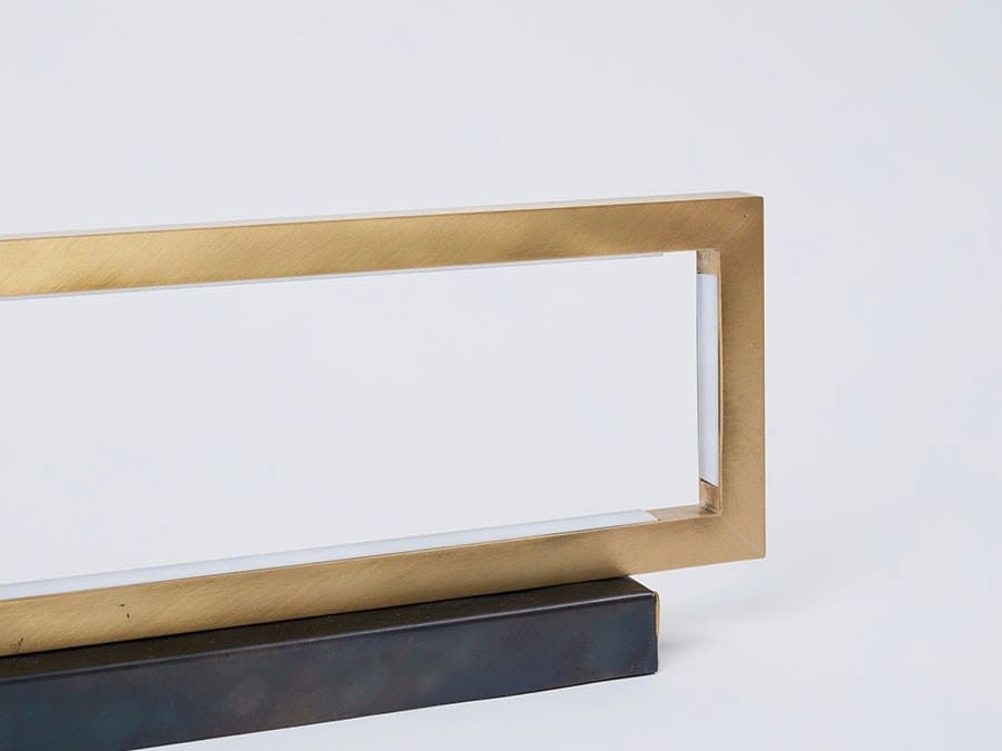 RECTANGLE LAMP | LED table lamp By Kristina Dam Studio