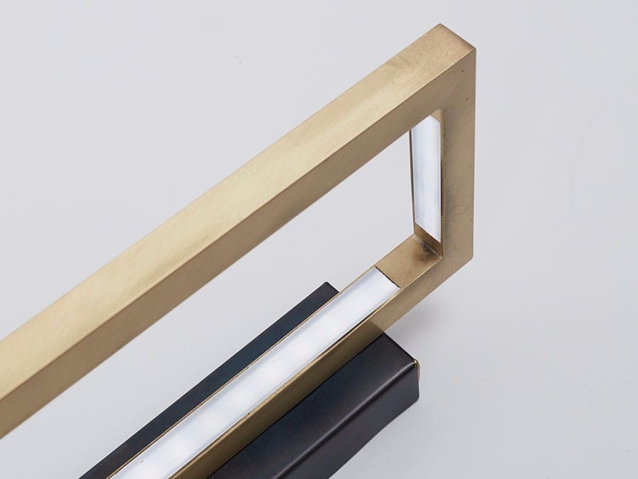 RECTANGLE LAMP | LED table lamp By Kristina Dam Studio