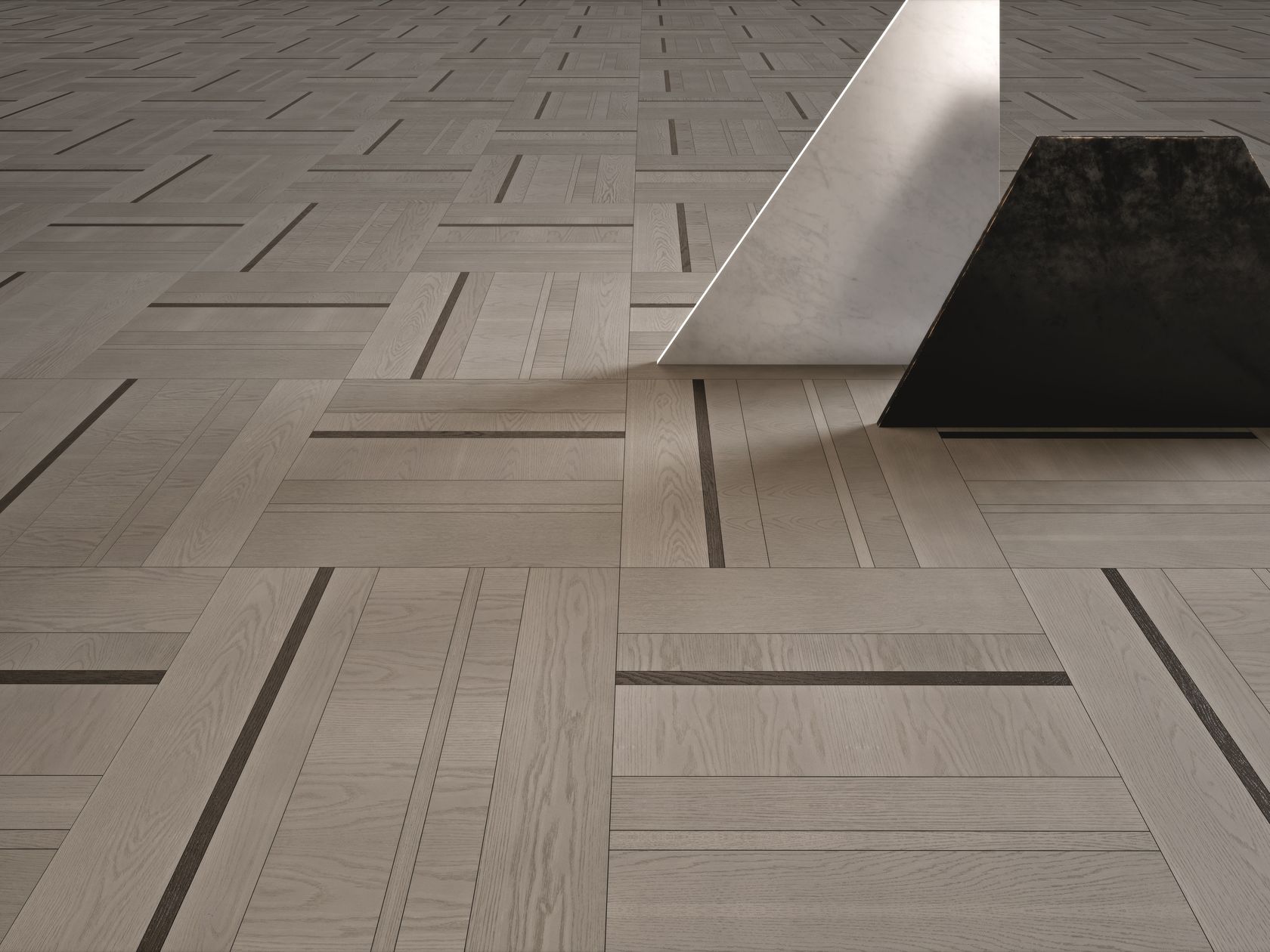 Wooden flooring REGOLO Elementa Collection By FOGLIE D'ORO design Marco ...