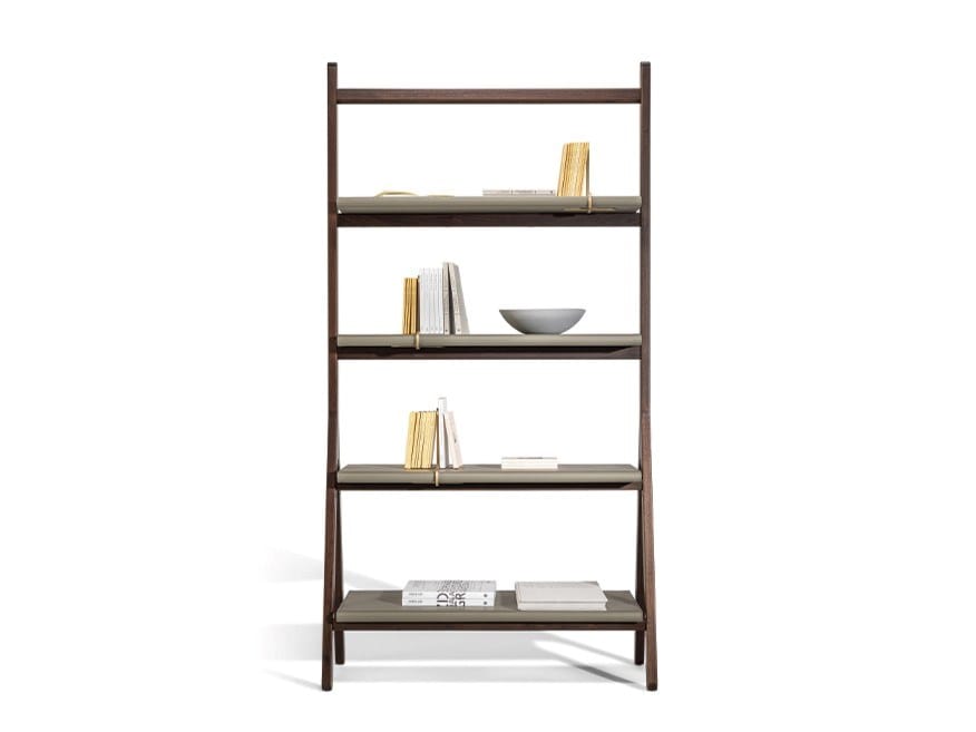 REN Contemporary style freestanding double-sided wooden bookcase By ...