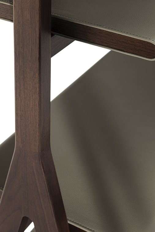 REN Double-sided freestanding wooden bookcase By Poltrona Frau | design ...