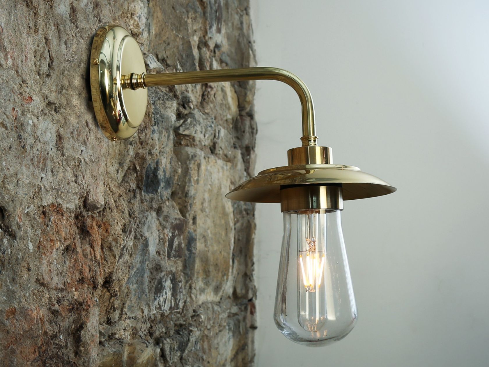 REN Handmade brass wall lamp for bathroom By Mullan Lighting | design ...