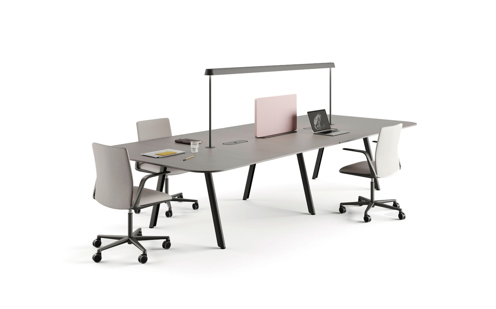 SLIDE Table de réunion rectangulaire By RENZ | design kaschkasch