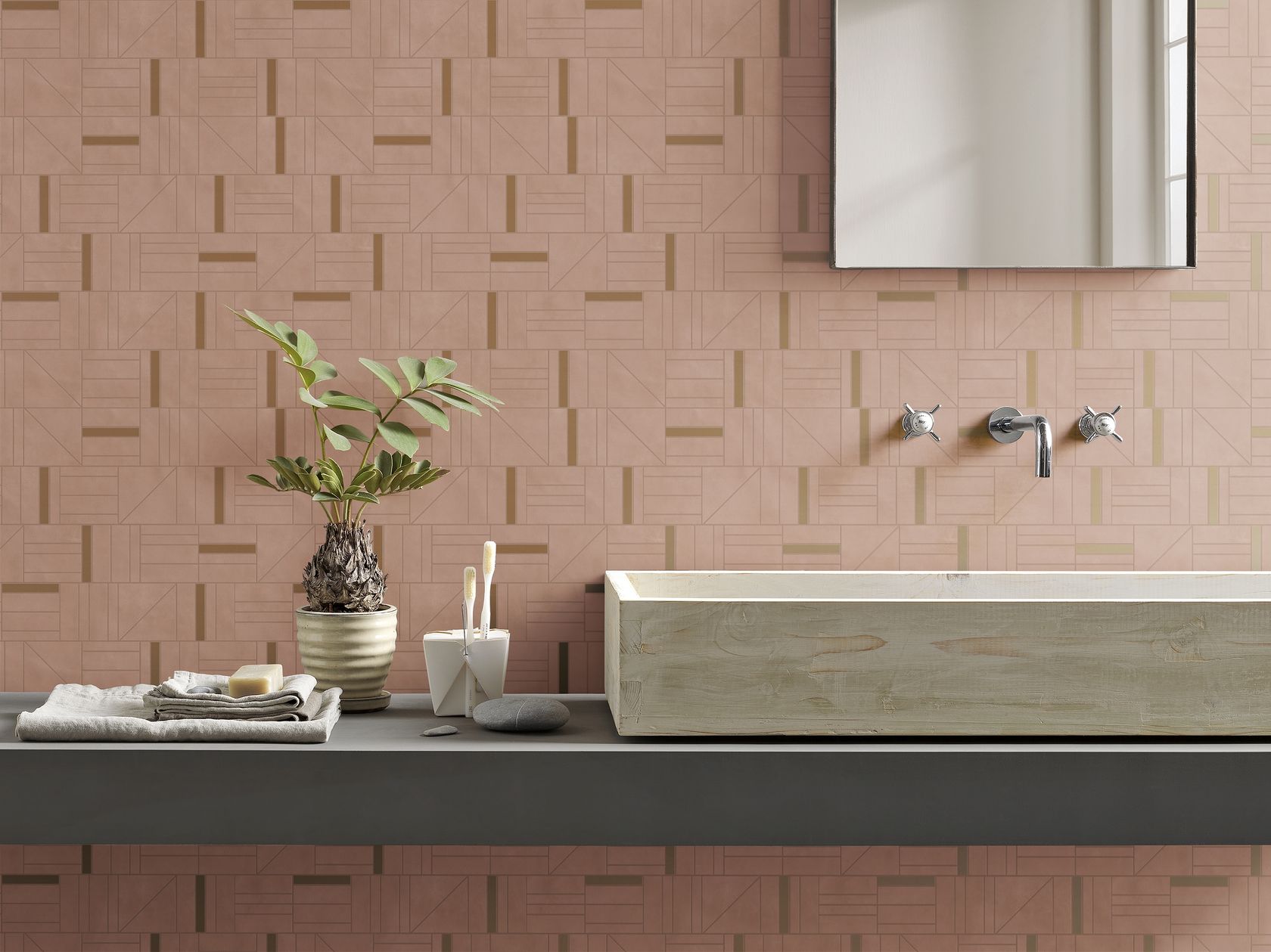 Indoor ceramic wall/floor tiles RESINA By Ragno