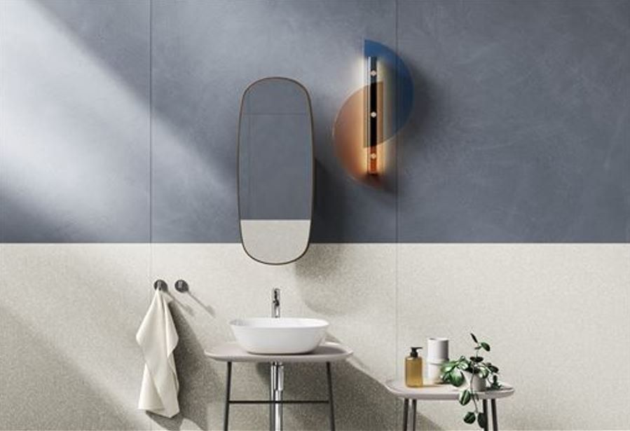 RESINCRETE wall/floor tiles By VitrA Bathrooms