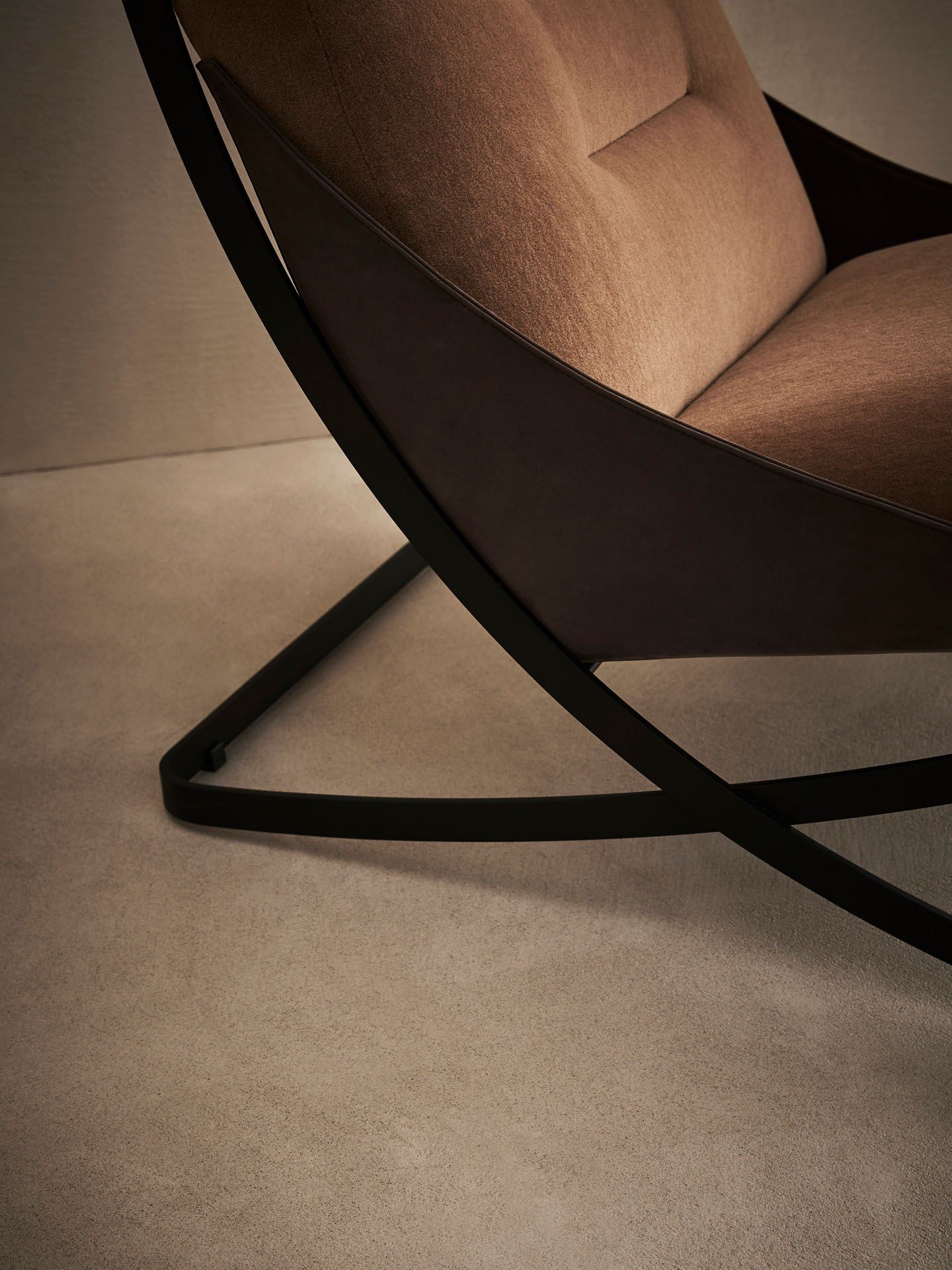 REST Fabric easy chair By Nube Italia | design Carlo Colombo