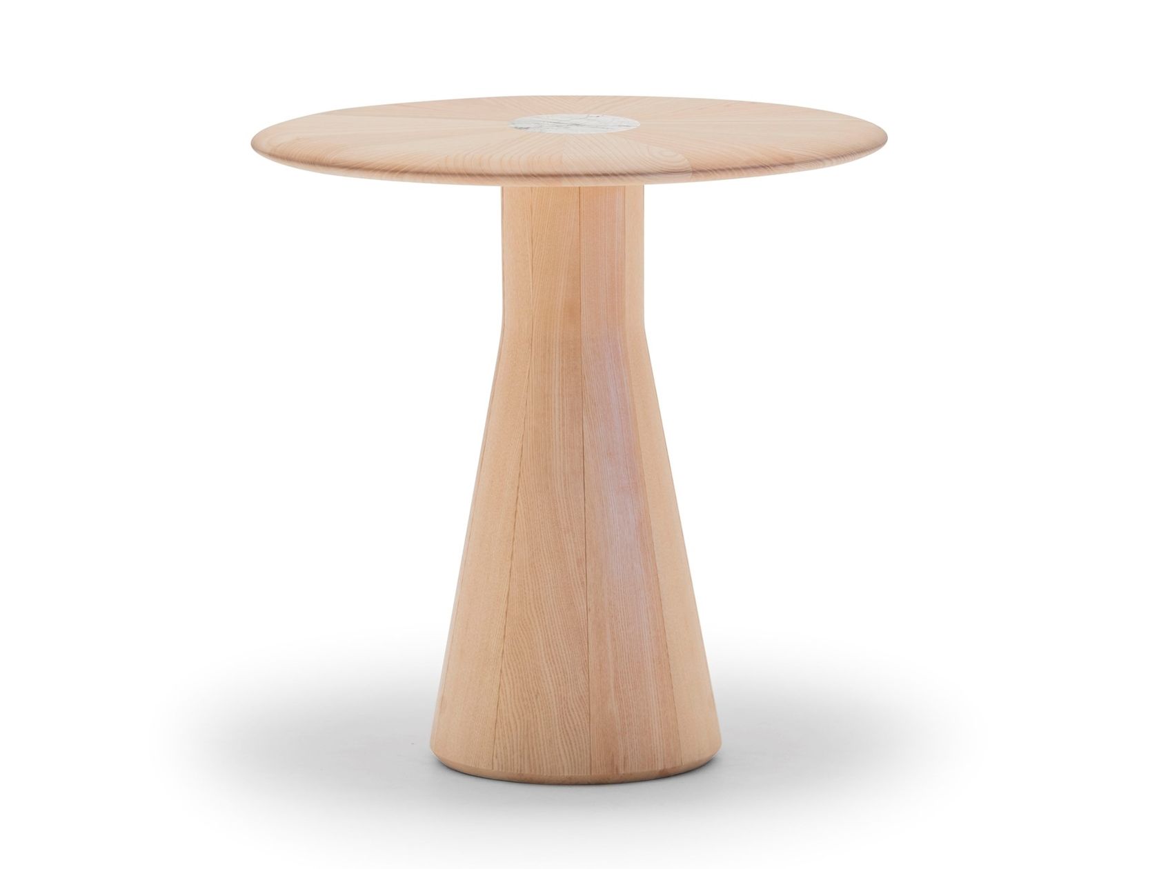 REVERSE OCCASIONAL TABLE ME 5642/5643 Round wooden high side table By ...