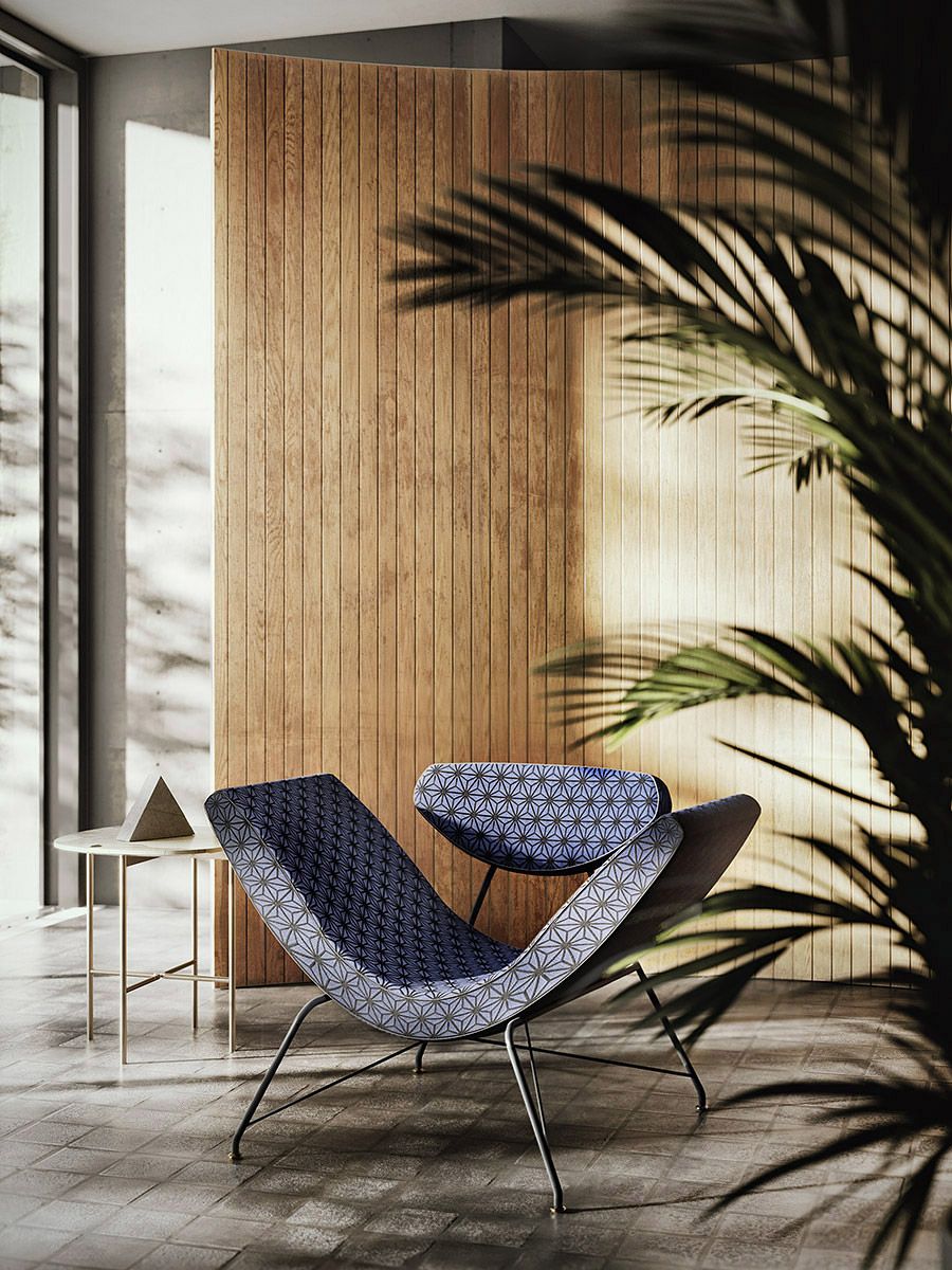 REVERSIVEL Easy chair By Tacchini | design Martin Eisler