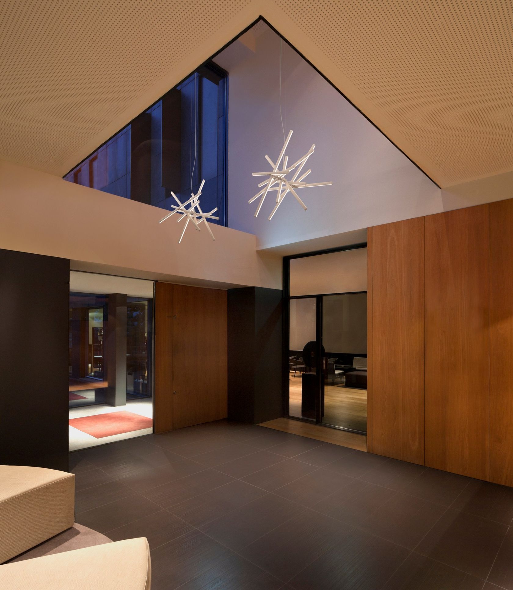 Pendant lamp RHYTHM By Vibia design Arik Levy