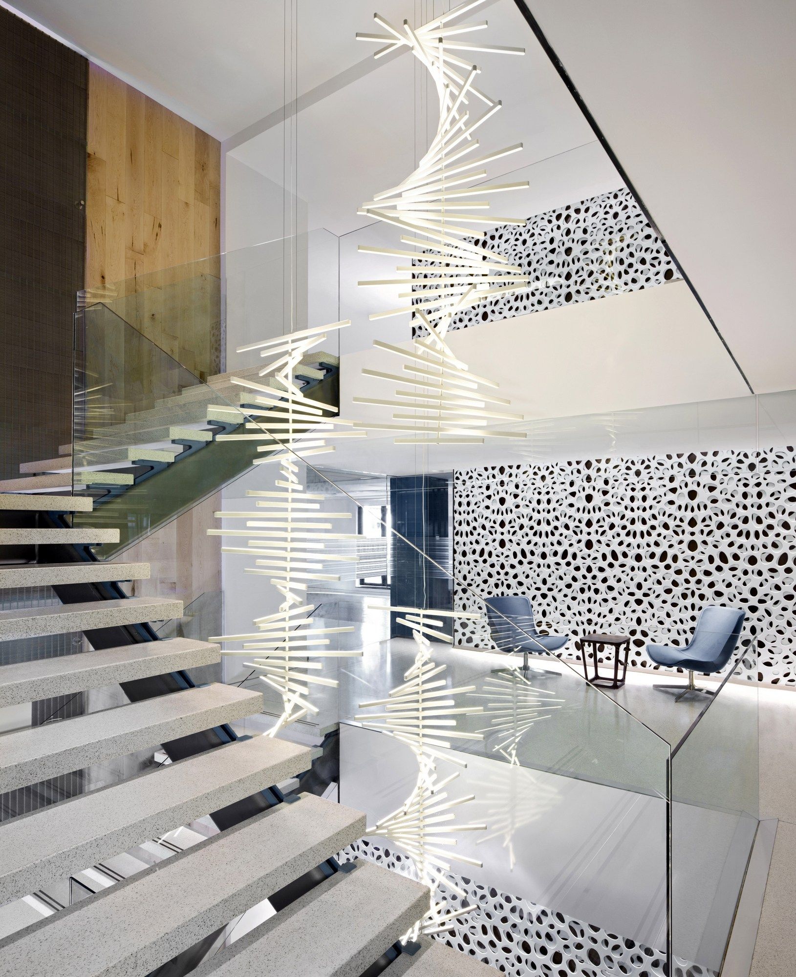 Pendant lamp RHYTHM By Vibia design Arik Levy