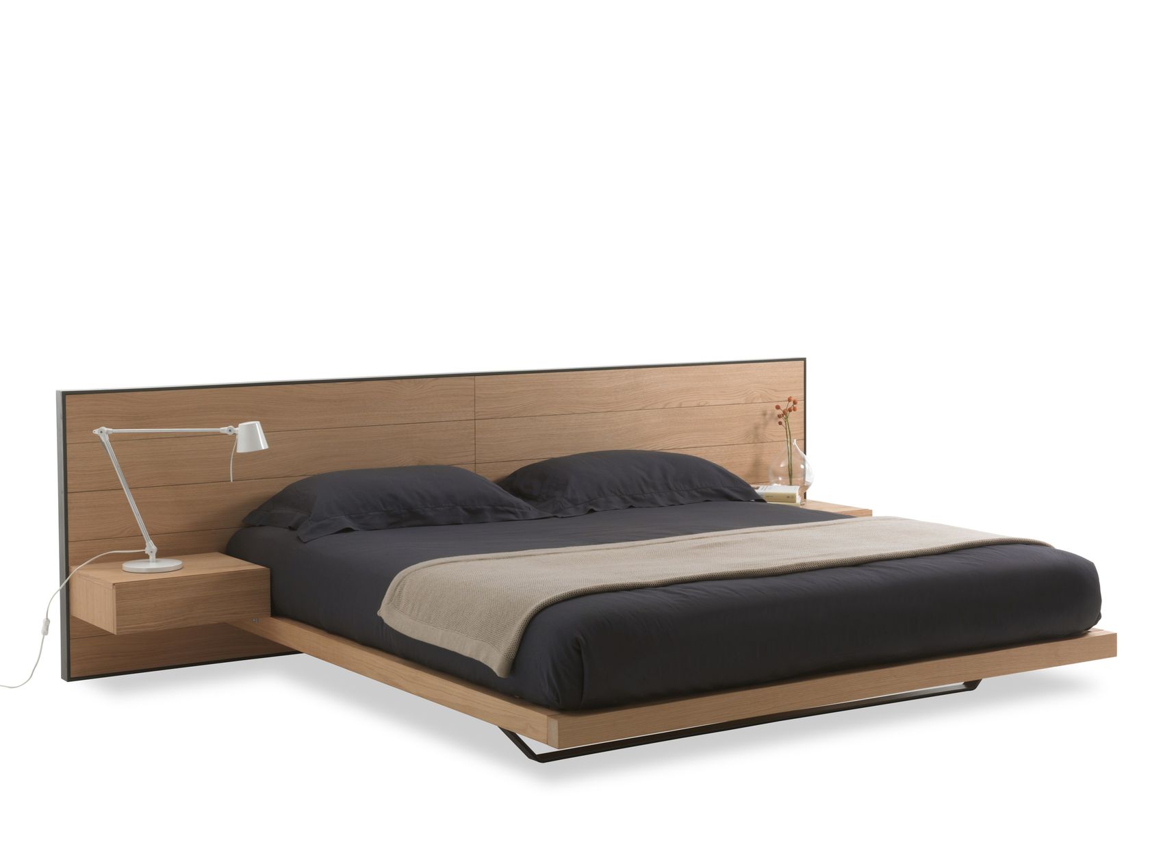 Multi-layer wood double bed RIALTO BED By Riva 1920 design Giuliano ...