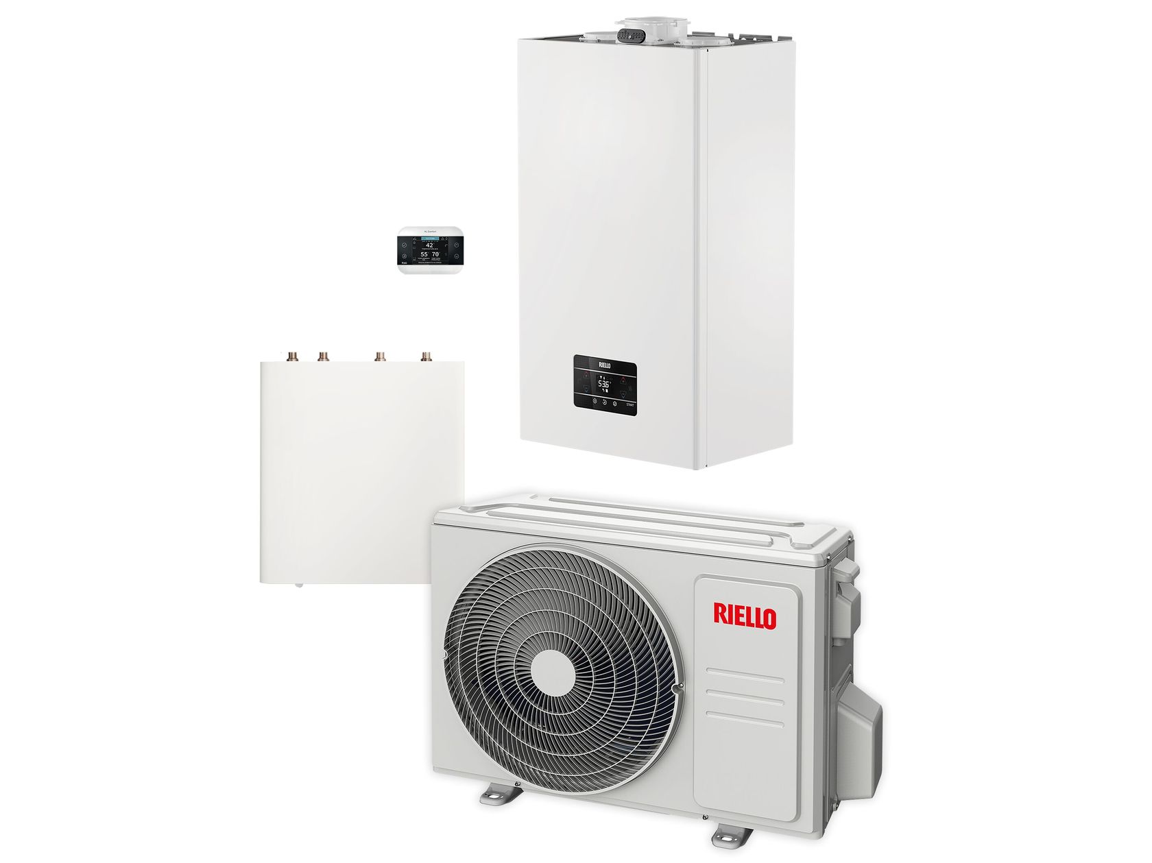 ADAPTO HYBRID Sistema ibrido residenziale multi-energia By RIELLO