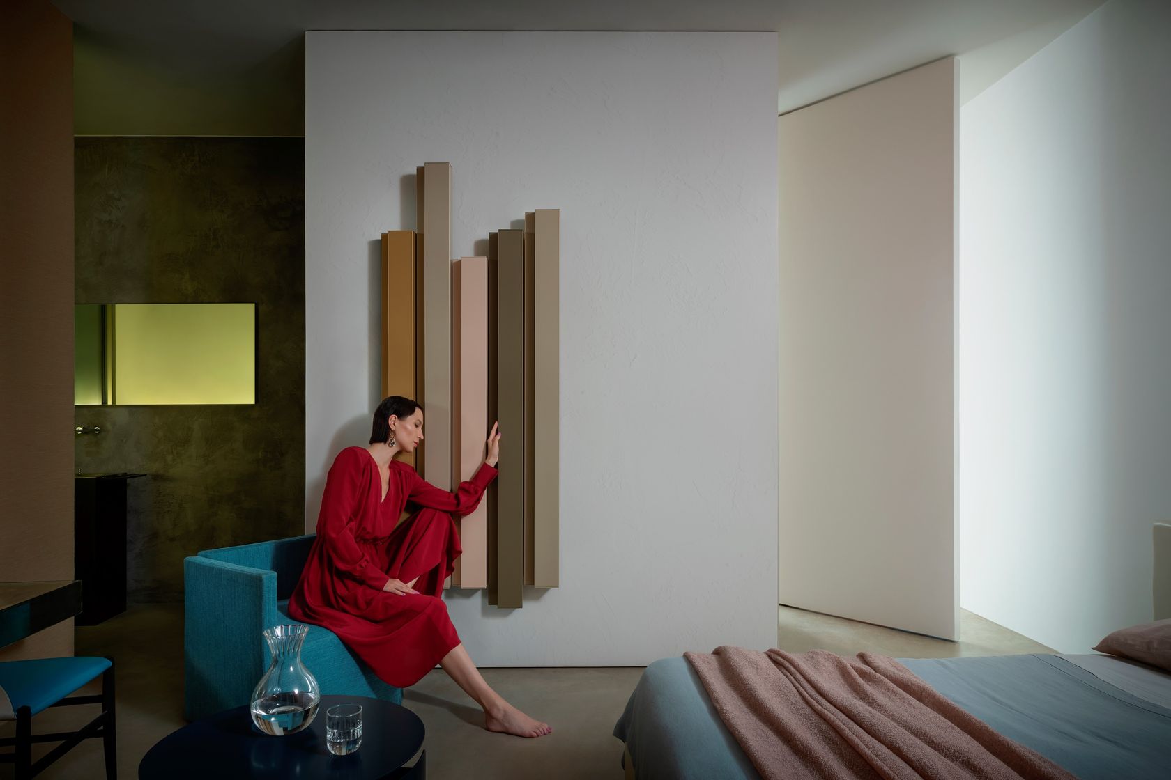 RIFT Termoarredo ad acqua calda verticale in alluminio By Tubes ...