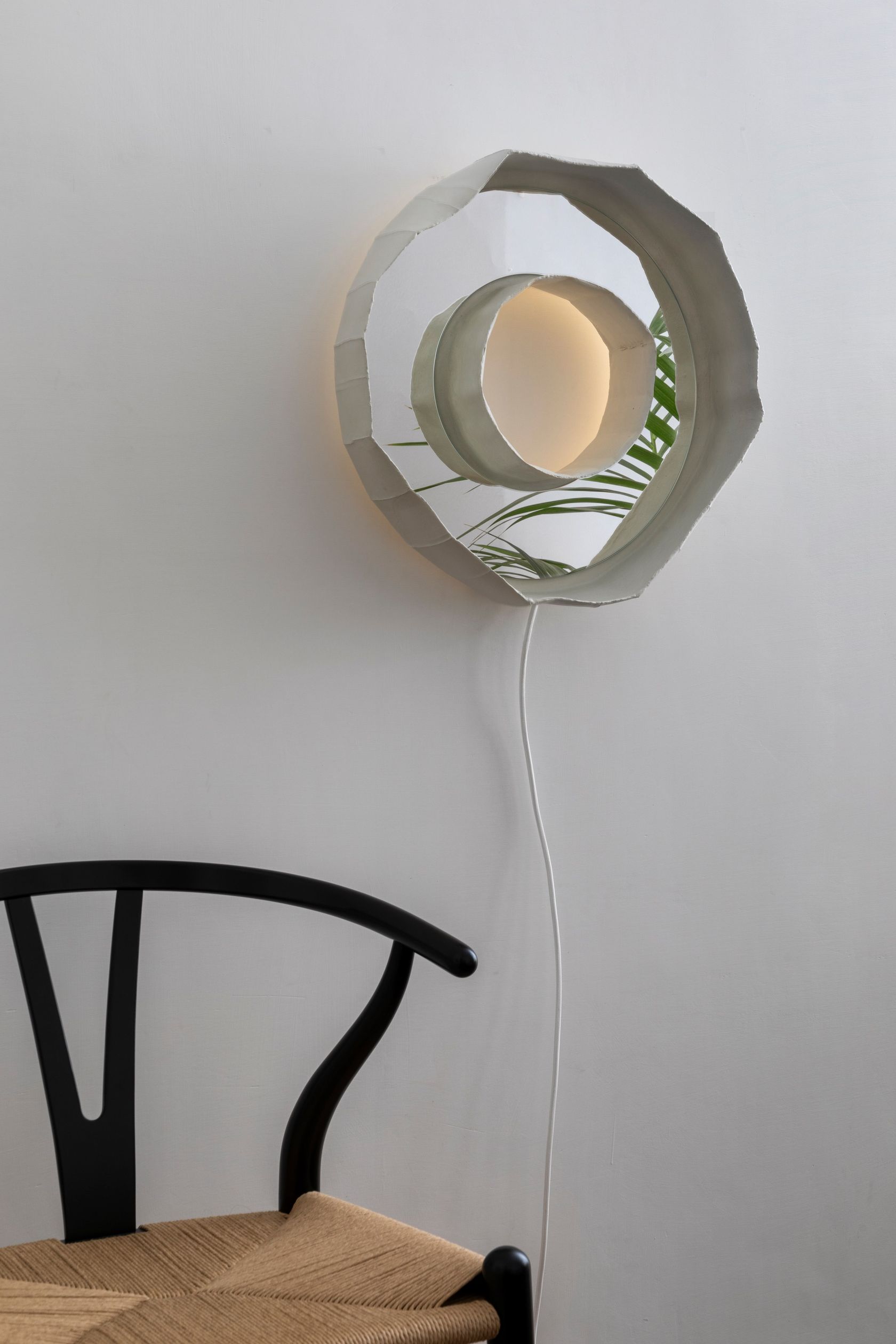 RING AURA lampada da parete By Paola Paronetto design Paola Paronetto