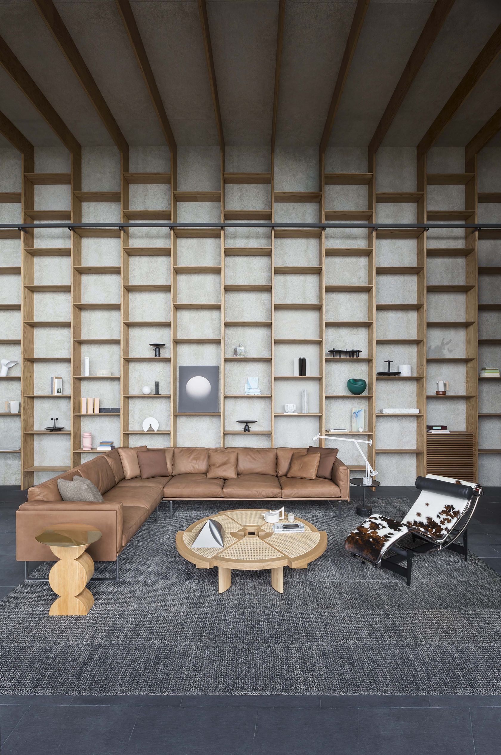 RIO Coffee table By Cassina | design Charlotte Perriand