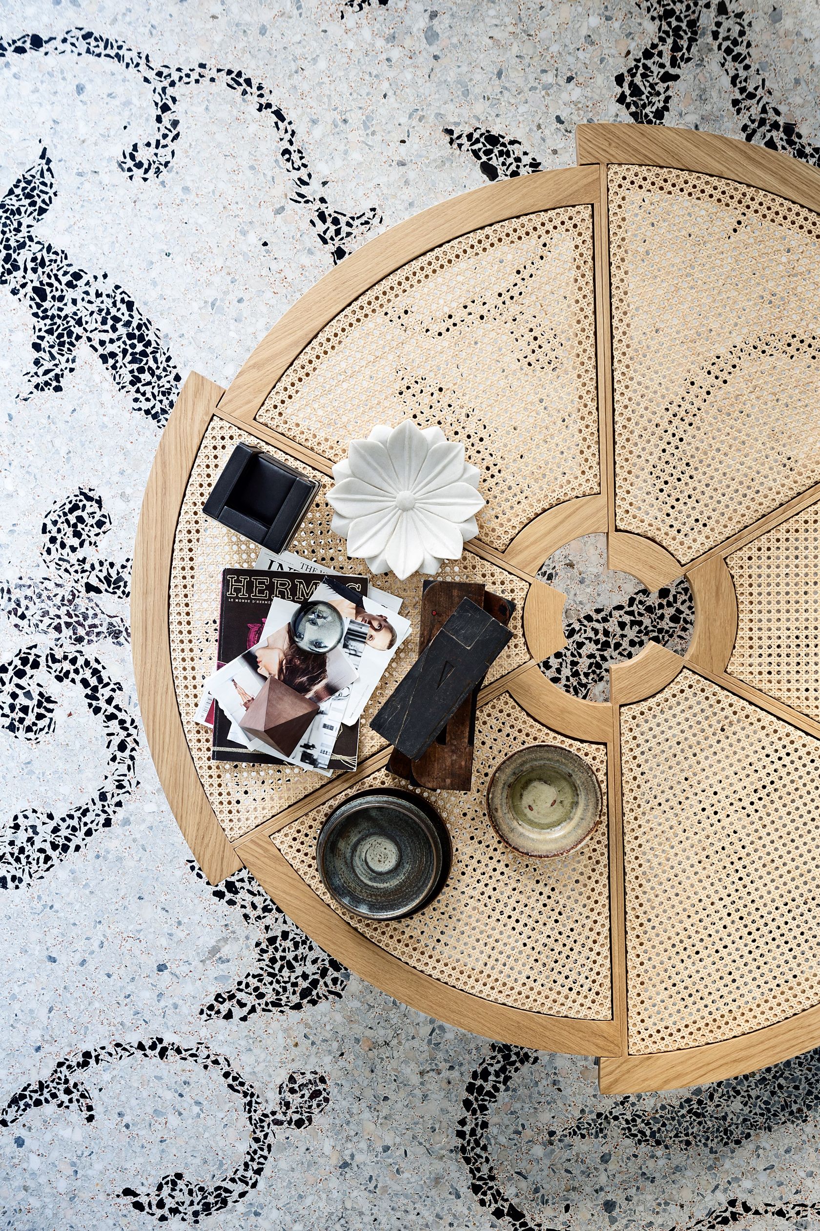 RIO Coffee table By Cassina | design Charlotte Perriand