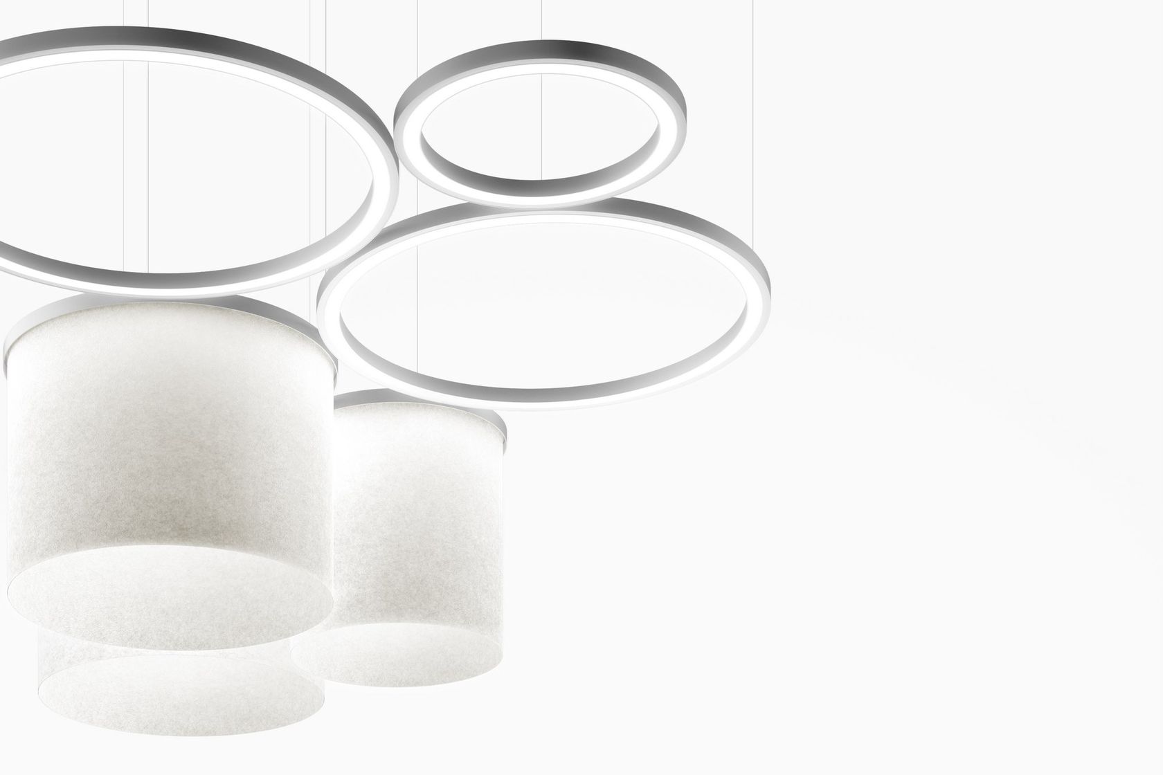 RIPPLE CLUSTER Pendant lamp By Artemide | design BIG | Bjarke Ingels Group
