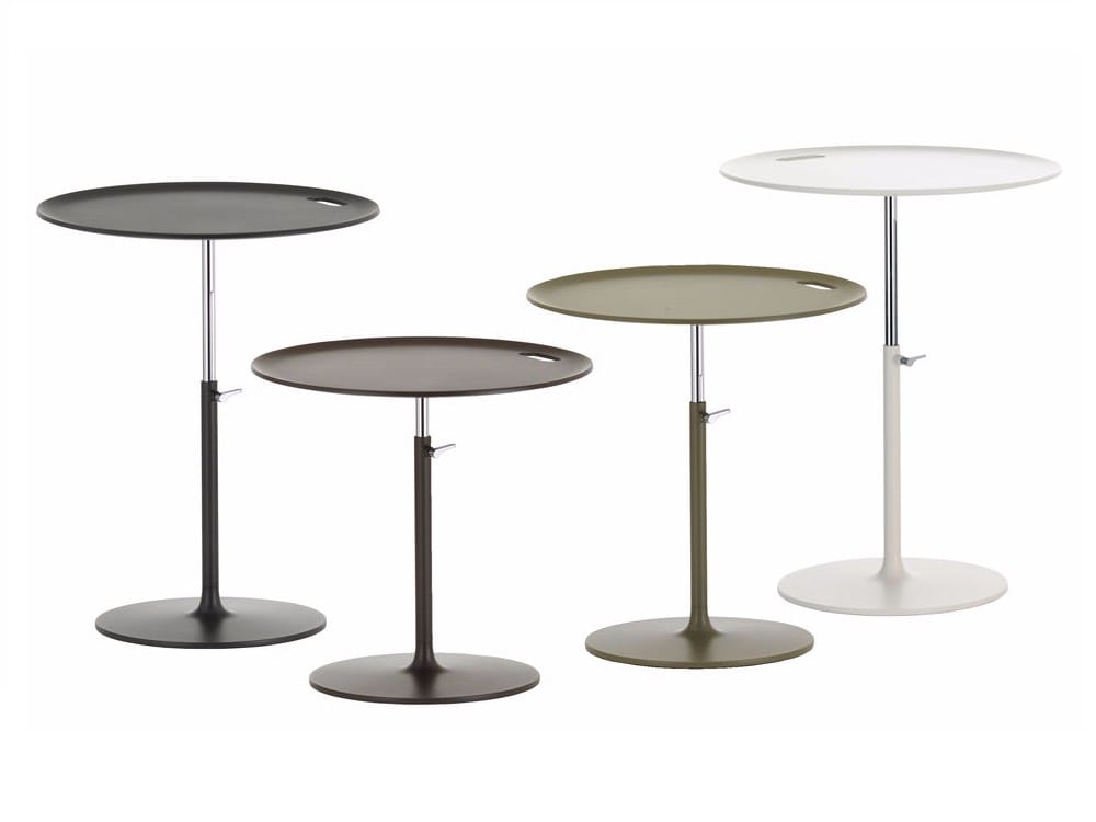Höhenverstellbarer runder Couchtisch RISE TABLE By Vitra Design Jasper ...