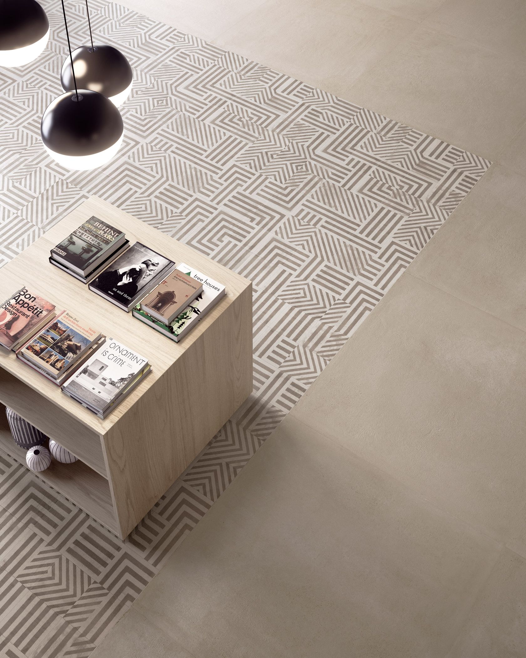 RITUAL TRIBAL 2020 Porcelain stoneware wall/floor tiles with encaustic ...