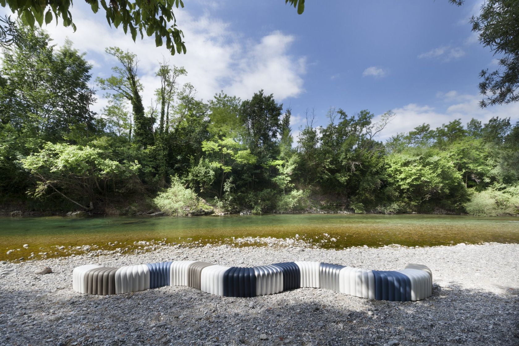 RIVER SNAKE | Bench River Collection By Tonon design Mac Stopa