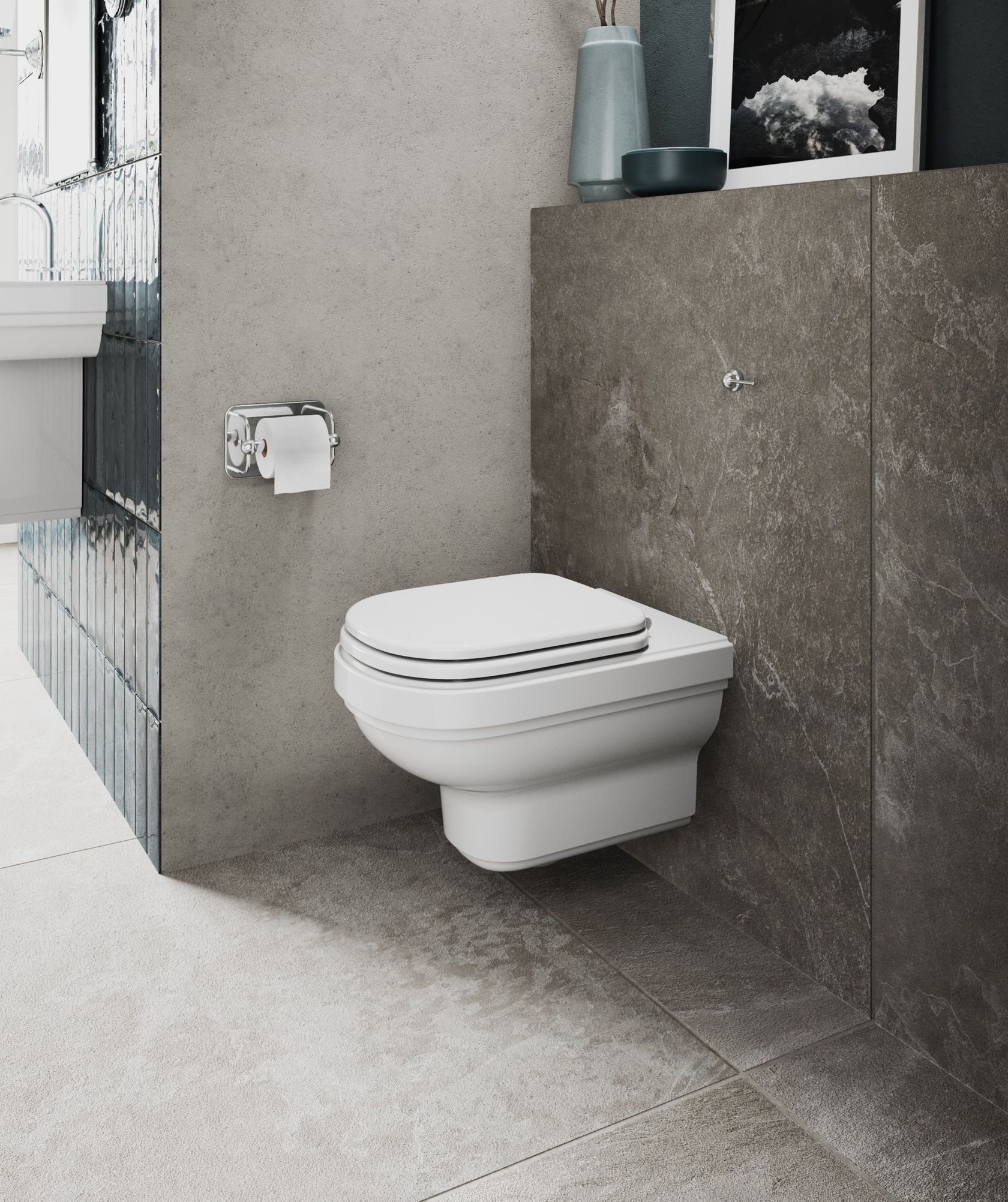 RIVIERA | Wall-hung toilet Wall Hung WC By Burlington | design ...