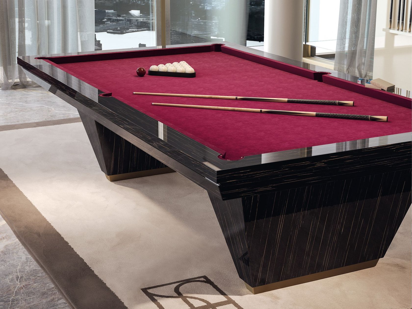 ROBERTO BARNINI | Tavolo da biliardo By Barnini Oseo