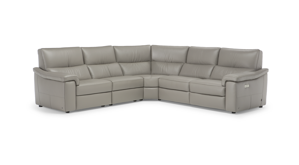 ROCK | Corner sofa Corner sofa with electric motion By Natuzzi Italia