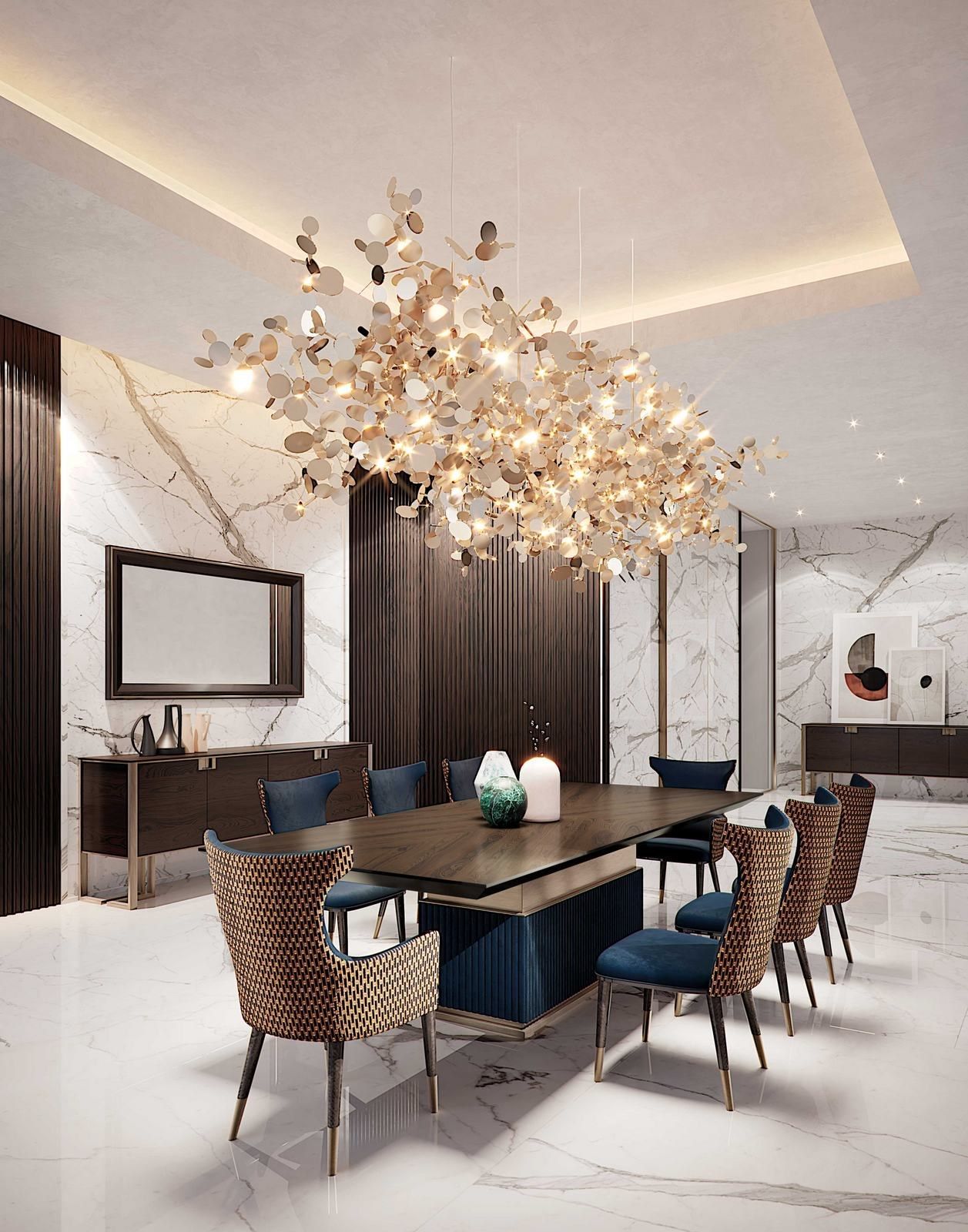 ROCK R Rectangular wooden dining table By Capital Collection