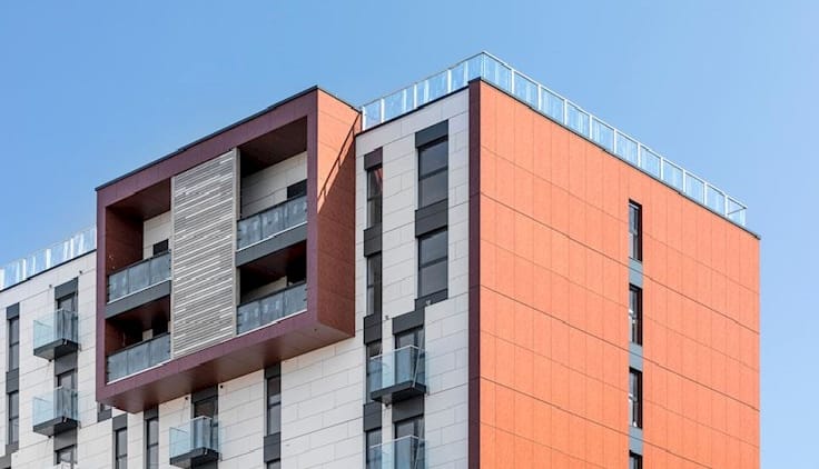 Panneau pour façade en acier ROCKPANEL A2(FS-Xtra) By Rockpanel