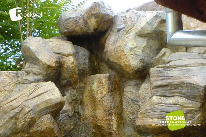 Artificial stone finish ROCKWALL® By Stone International