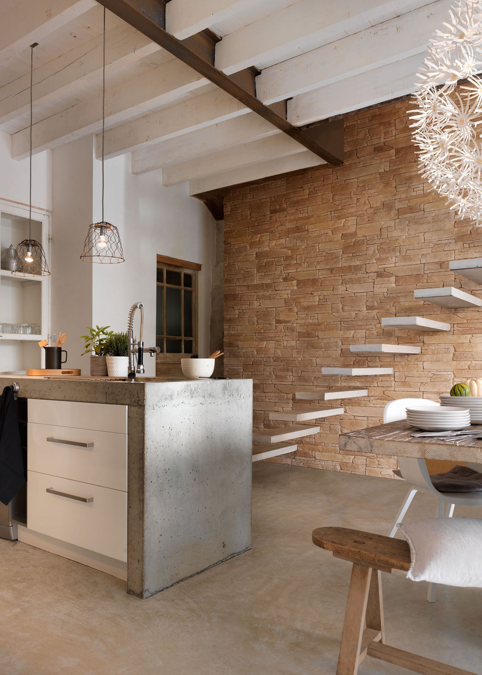 Reconstructed stone wall tiles ROCKY MOUNTAIN By Orsol